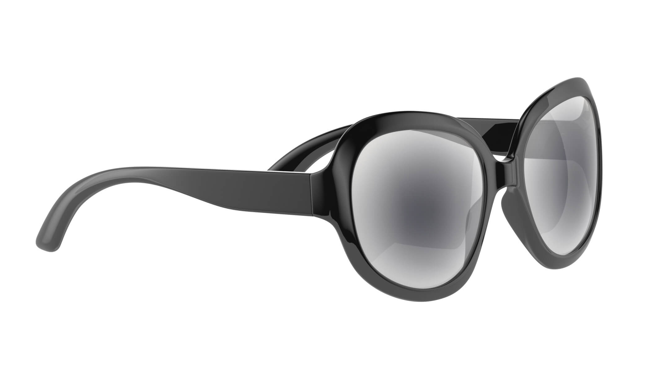 Bug-Eye Glasses 3D Model by frezzy