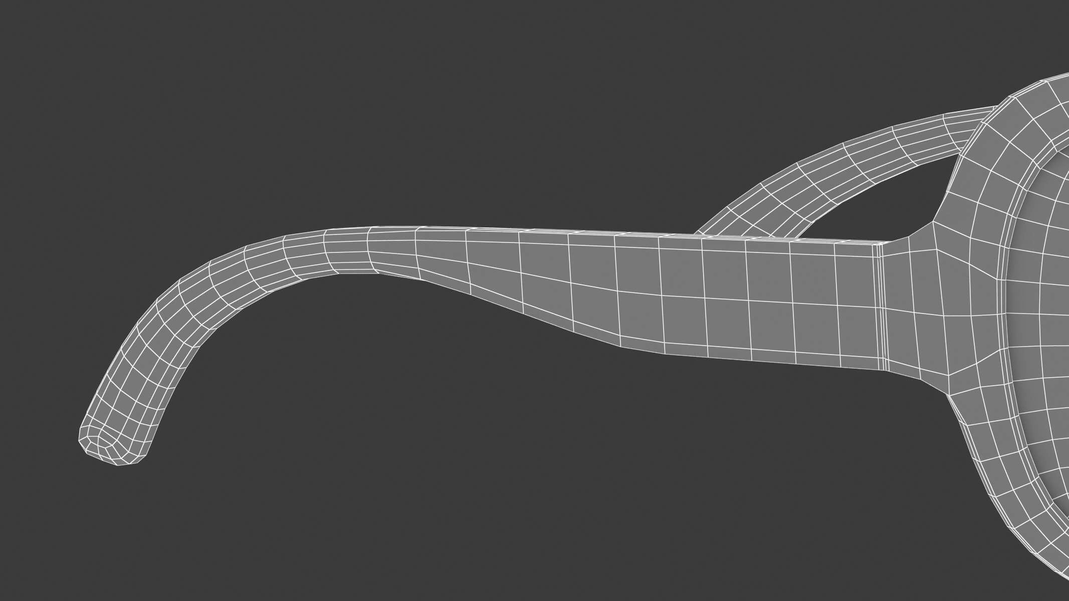 Bug-Eye Glasses 3D Model by frezzy