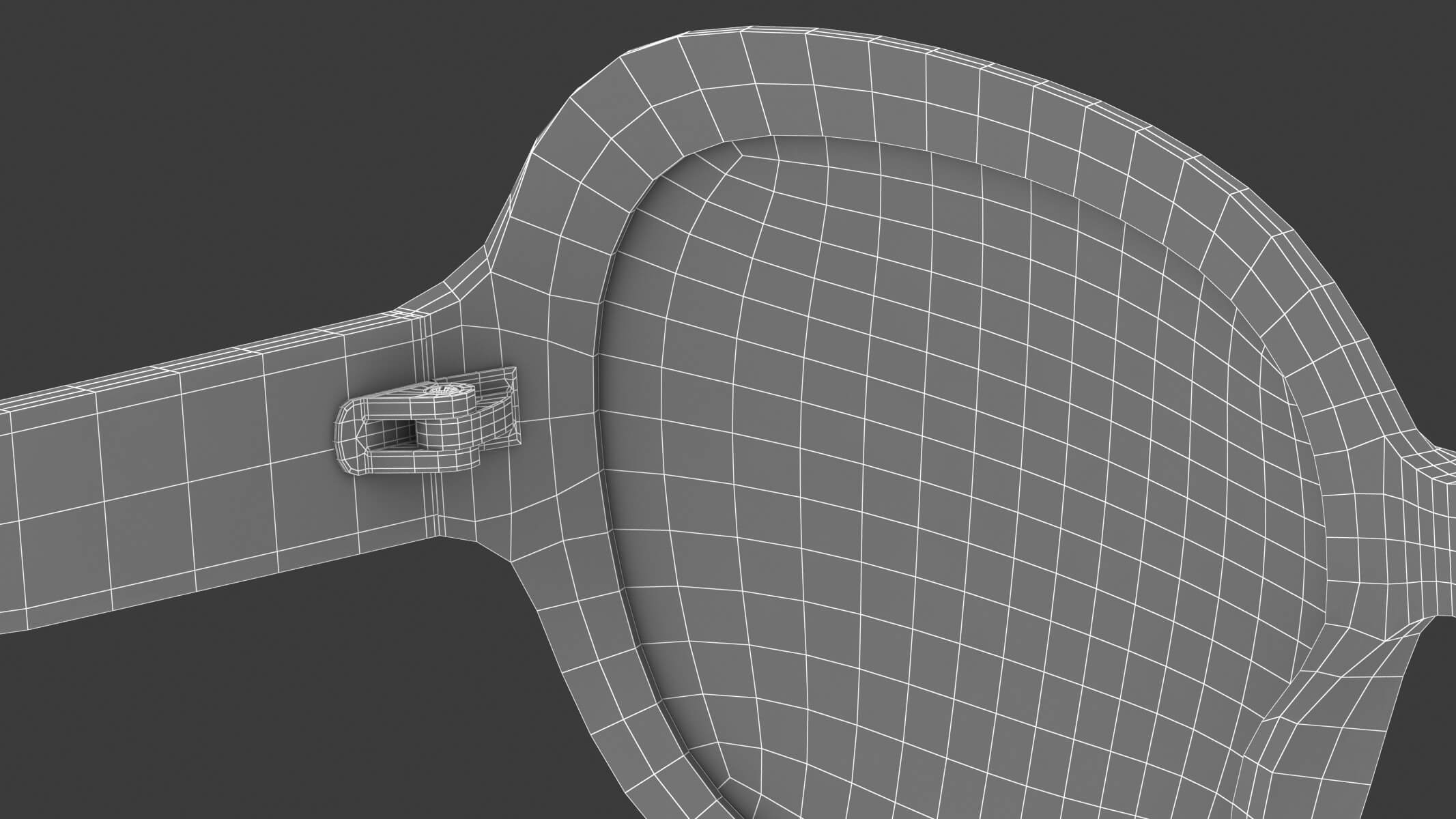 Bug-Eye Glasses 3D Model by frezzy