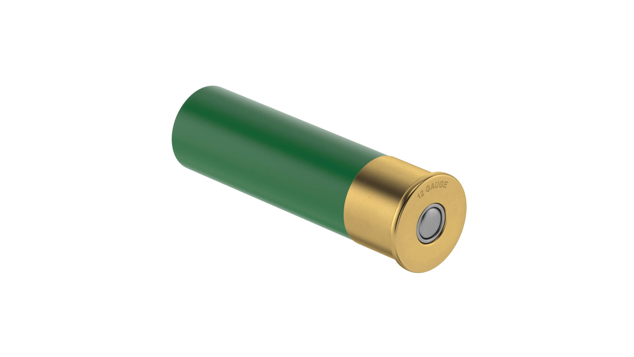 12 Gauge Shotgun Shell - 3D Model by frezzy