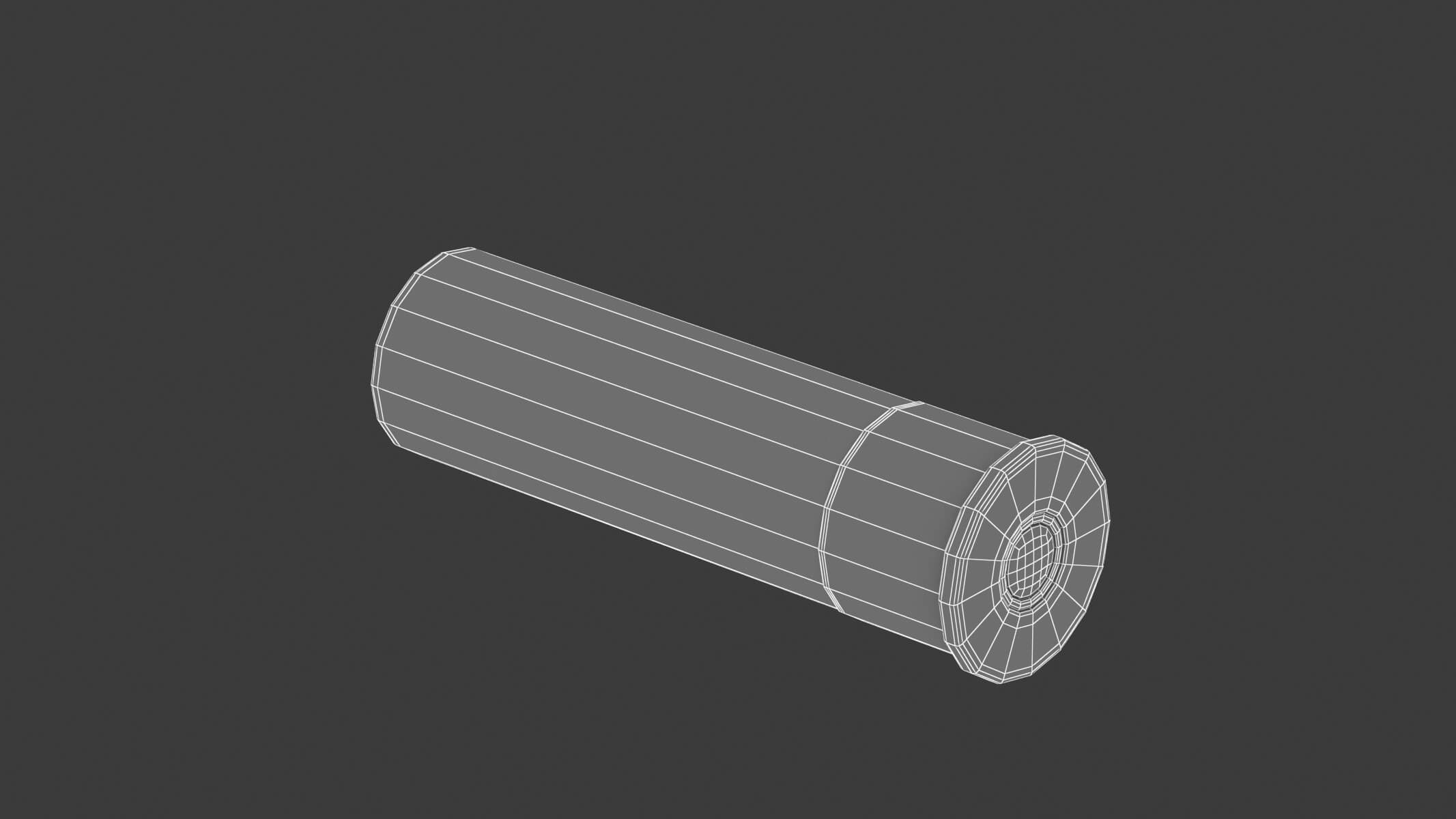 12 Gauge Shotgun Shell - 3D Model by frezzy