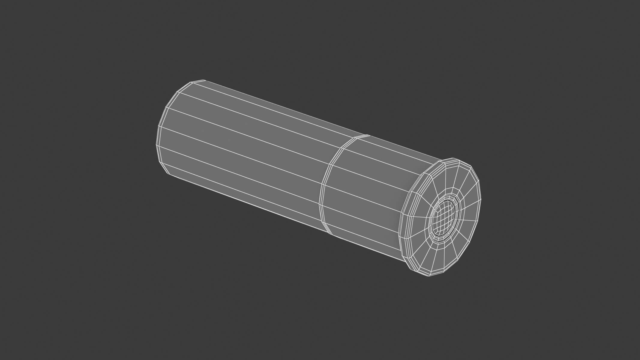 16 Gauge Shotgun Shell - 3D Model by frezzy