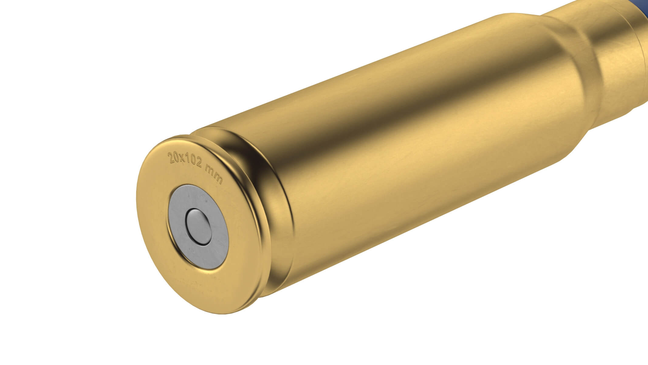 Bullet 20X102Mm - 3D Model by frezzy