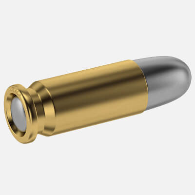 Bullet .22 ACP - 3D Model by frezzy