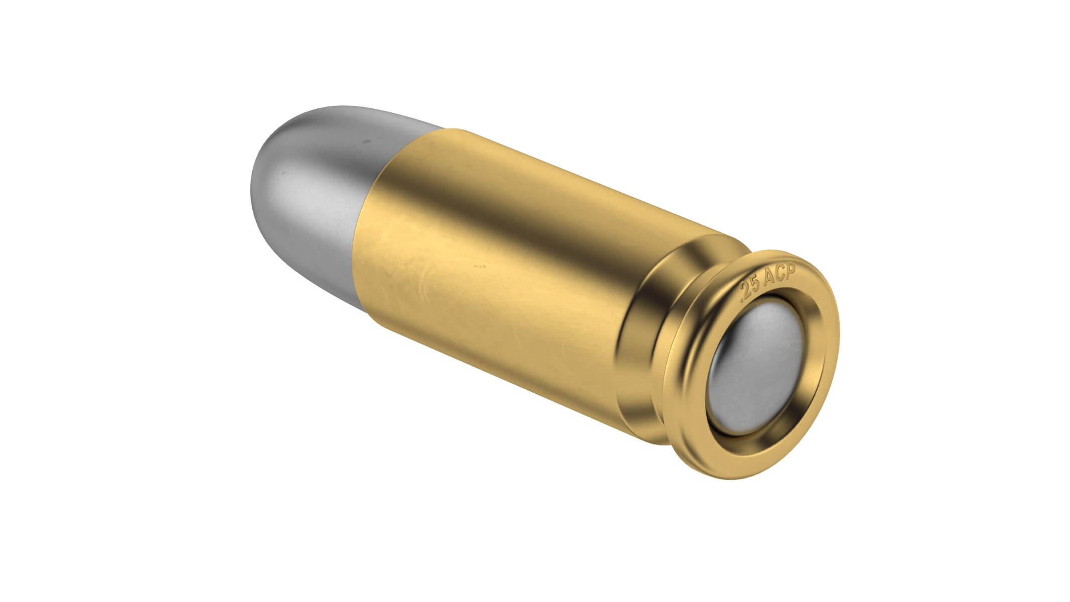 Bullet .25 ACP - 3D Model by frezzy