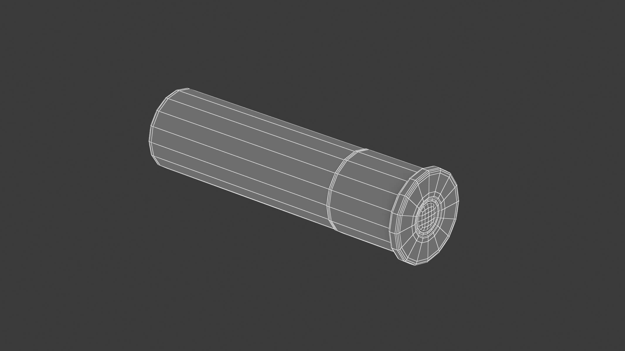 28 Gauge Shotgun Shell - 3D Model by frezzy