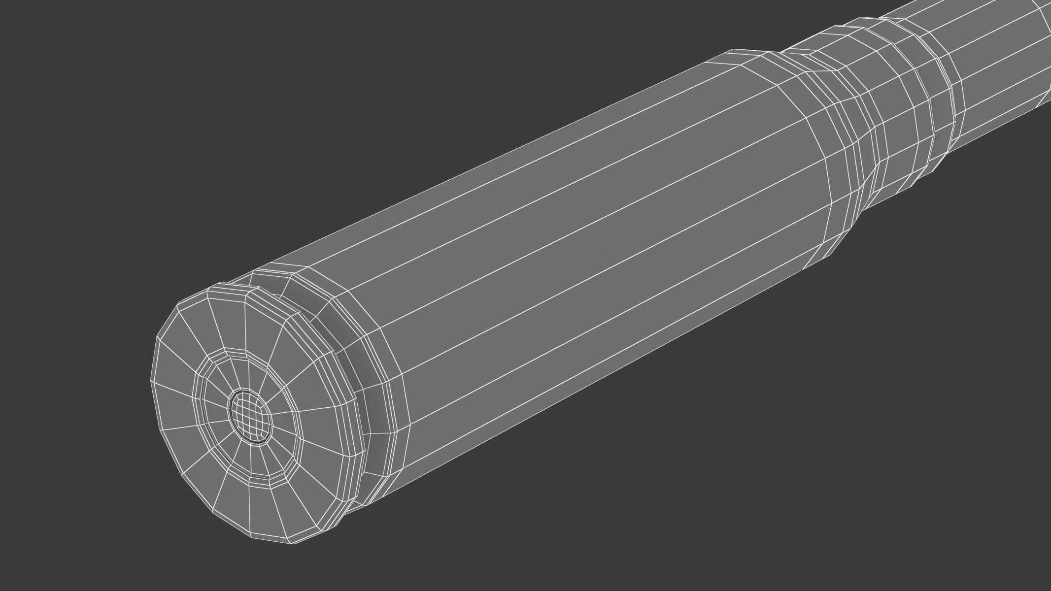 Bullet 30mm Caliber - 3D Model by frezzy