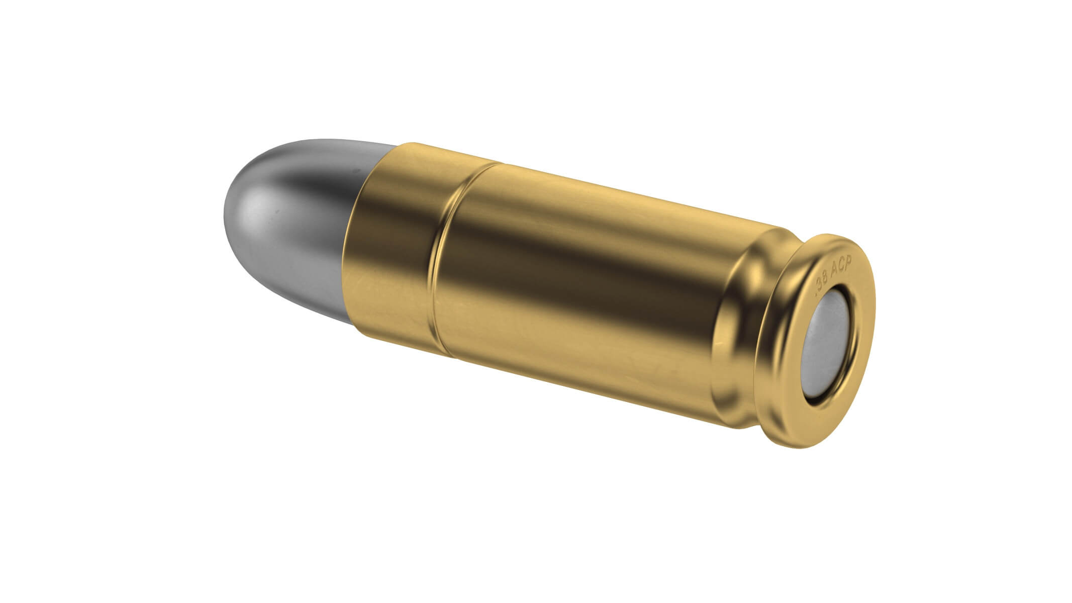 Bullet .38 ACP - 3D Model by frezzy