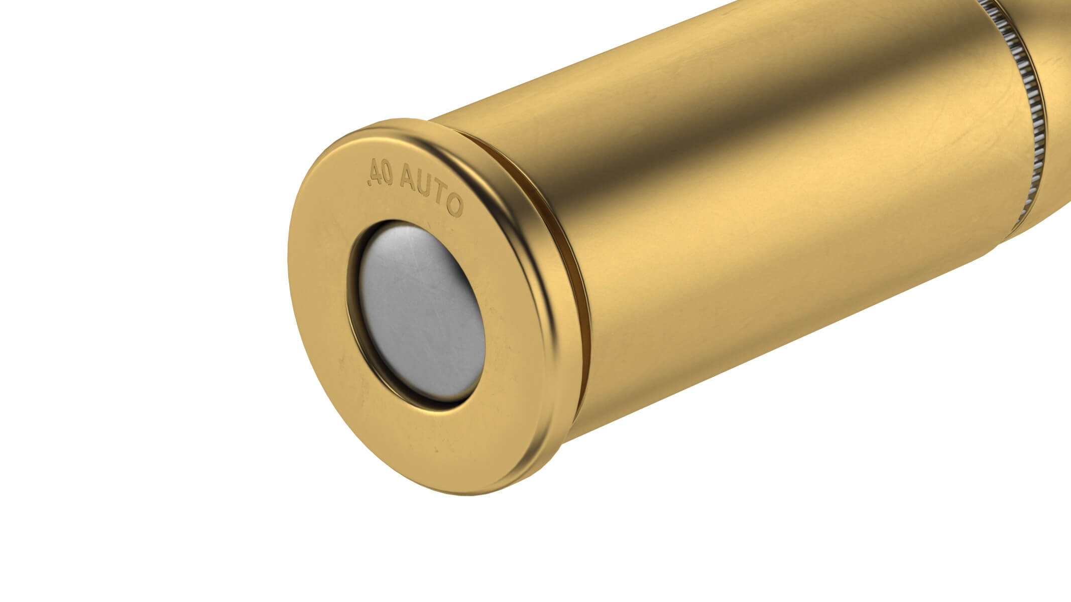 Bullet .40 Auto - 3D Model by frezzy