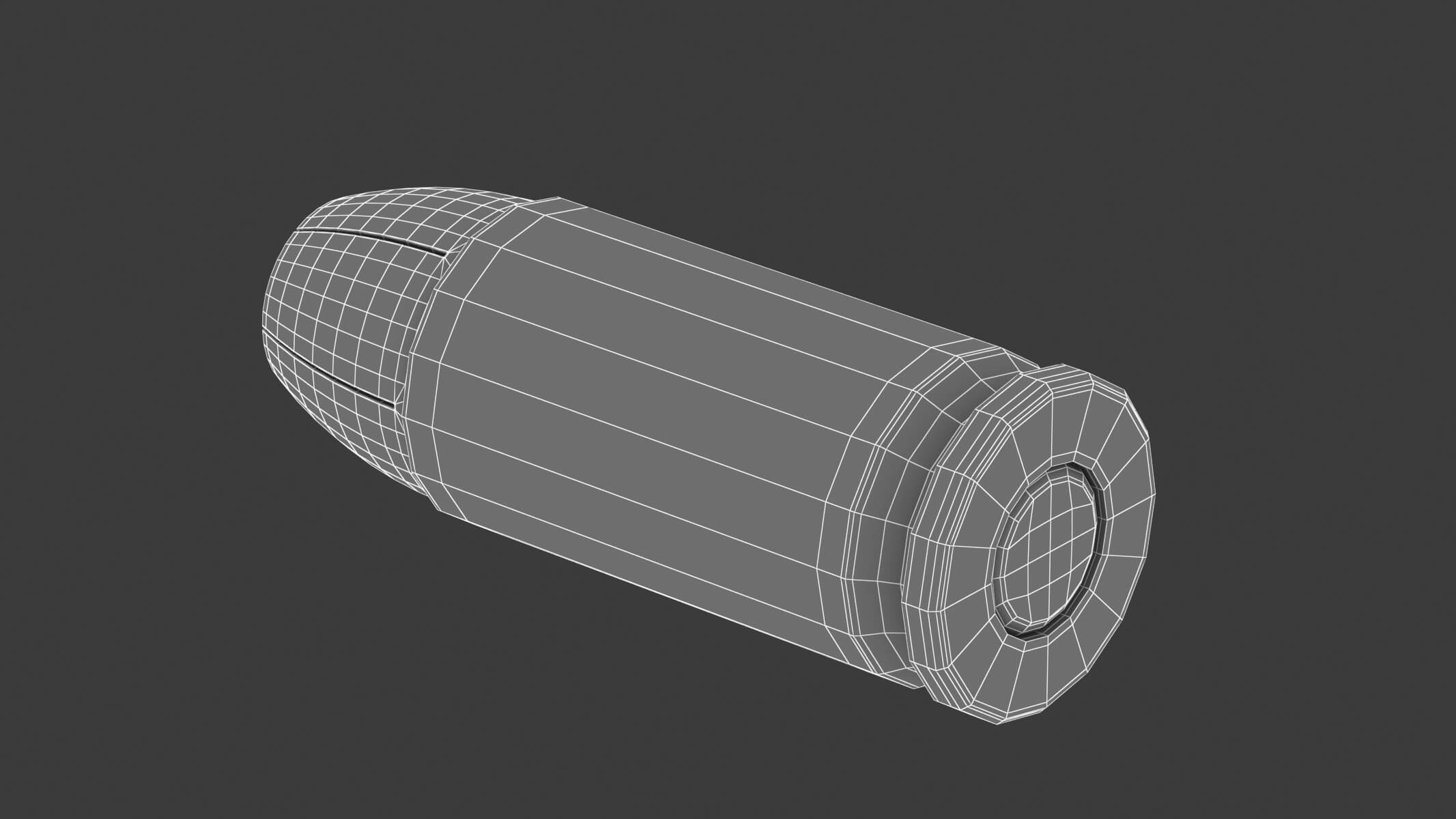 Bullet .45 ACP - 3D Model by frezzy