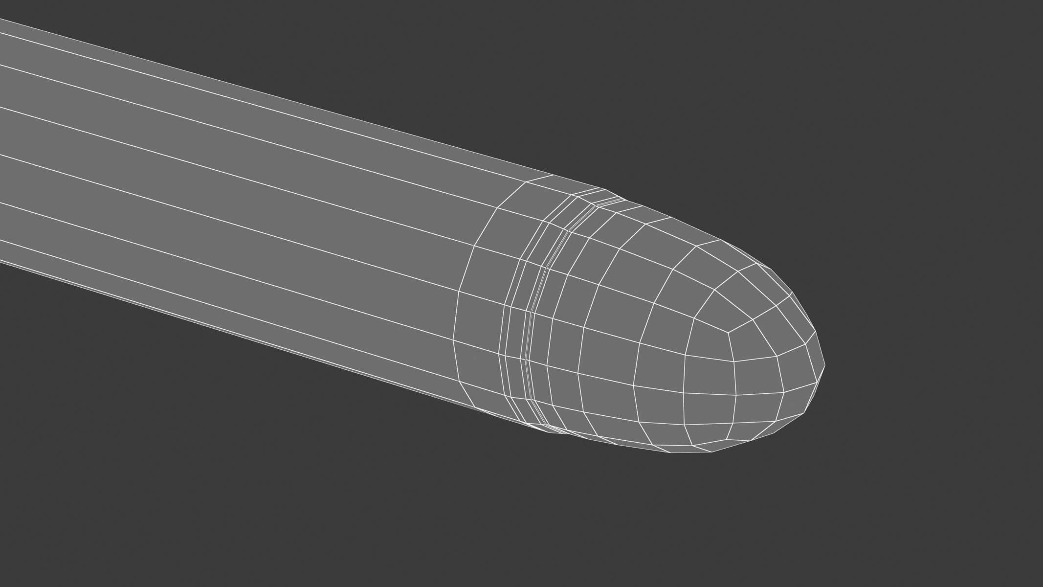 Bullet .50-90 3D Model by frezzy