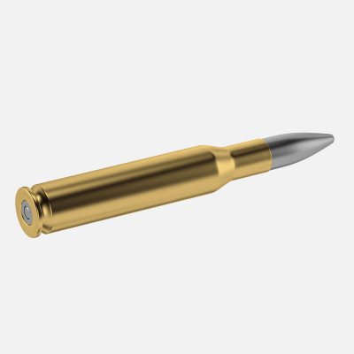 Bullet .50 BMG - 3D Model by frezzy