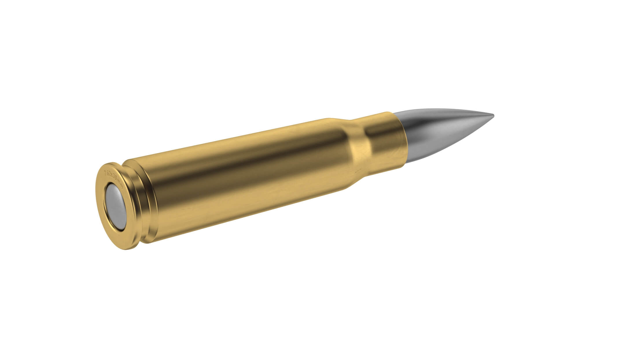 Bullet 7.62x39mm - 3D Model by frezzy
