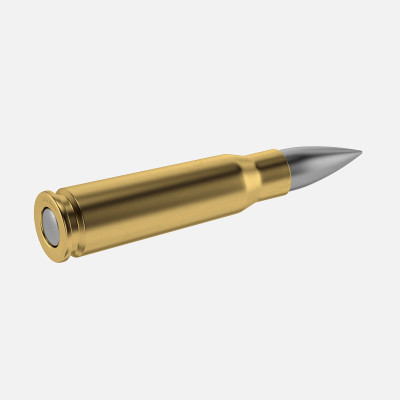 Bullet 7.62x39mm - 3D Model by frezzy