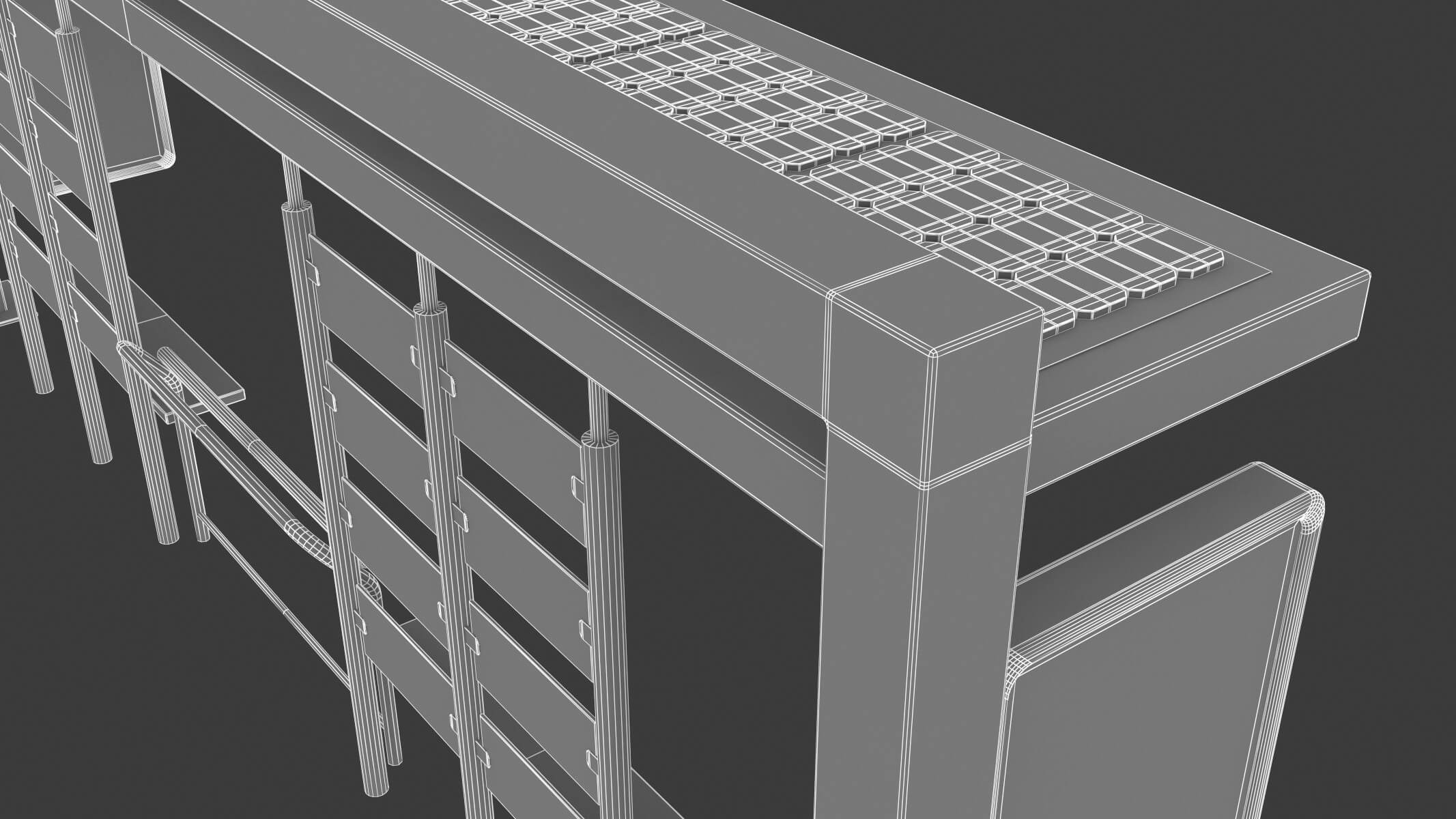 Bus Stop 03 - 3D Model by frezzy