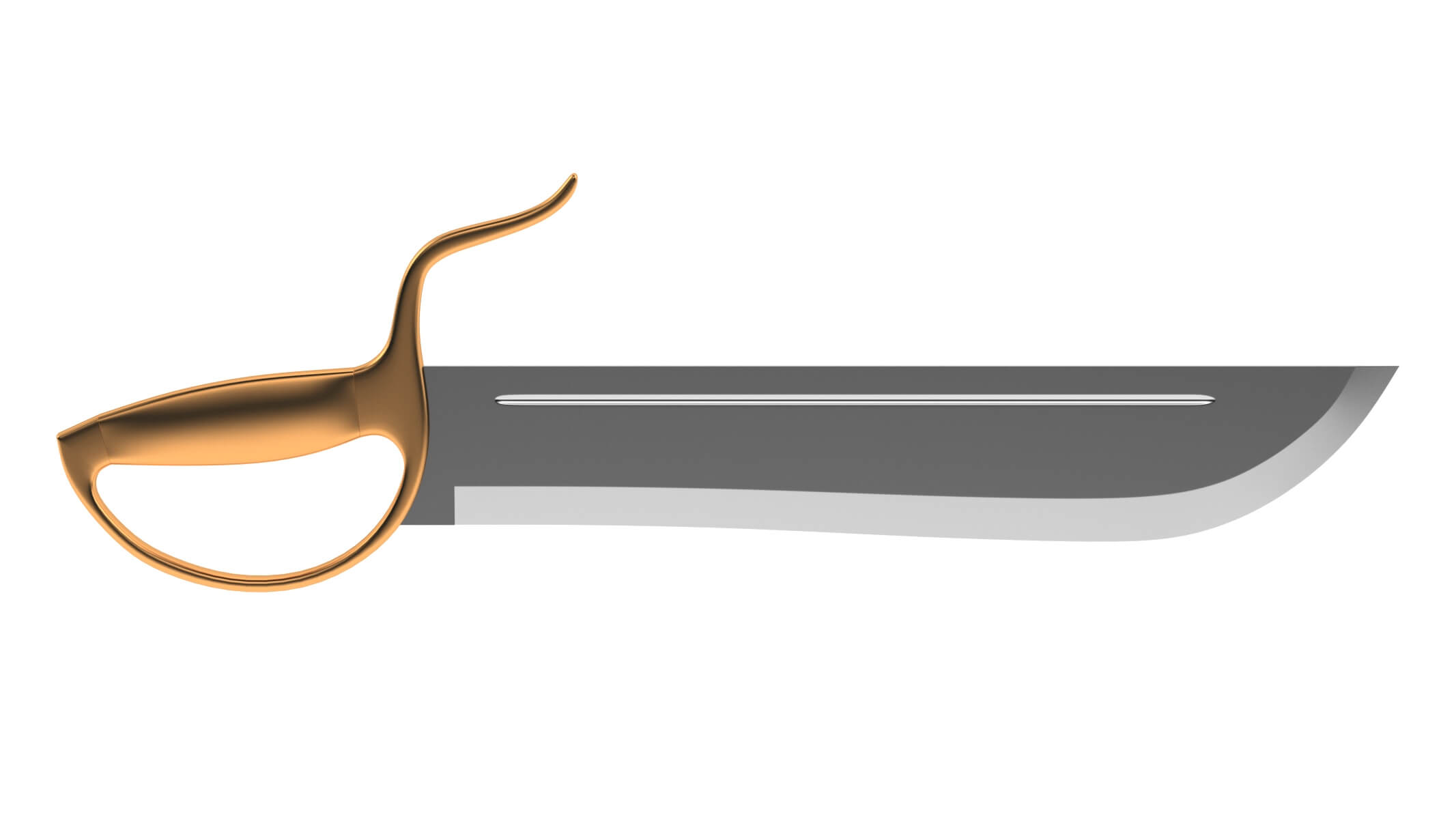 Butterfly Sword 01 - 3D Model by frezzy