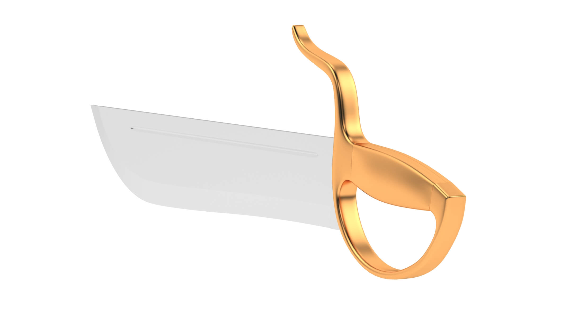 Butterfly Sword 01 - 3D Model by frezzy