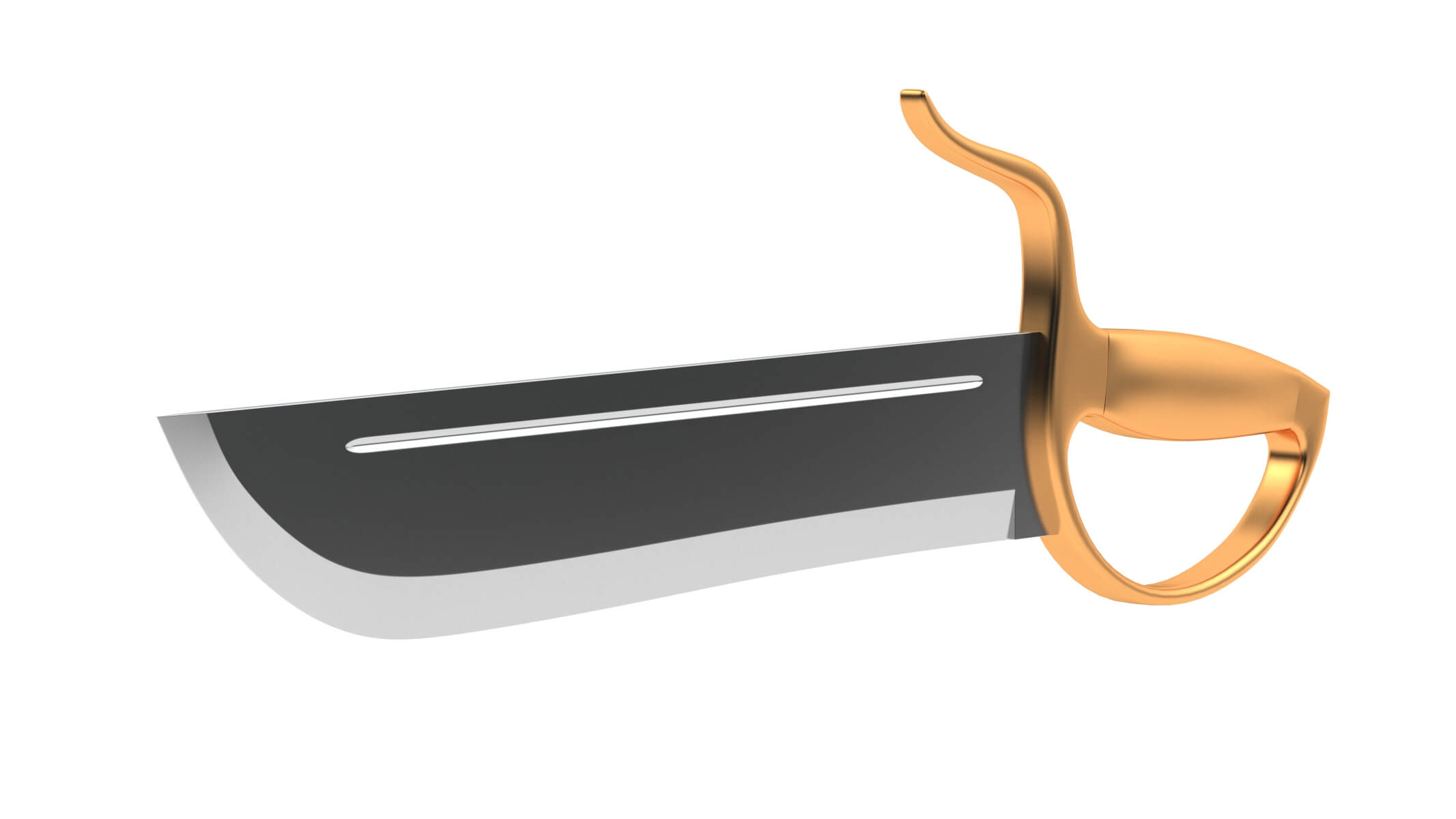 Butterfly Sword 01 - 3D Model by frezzy