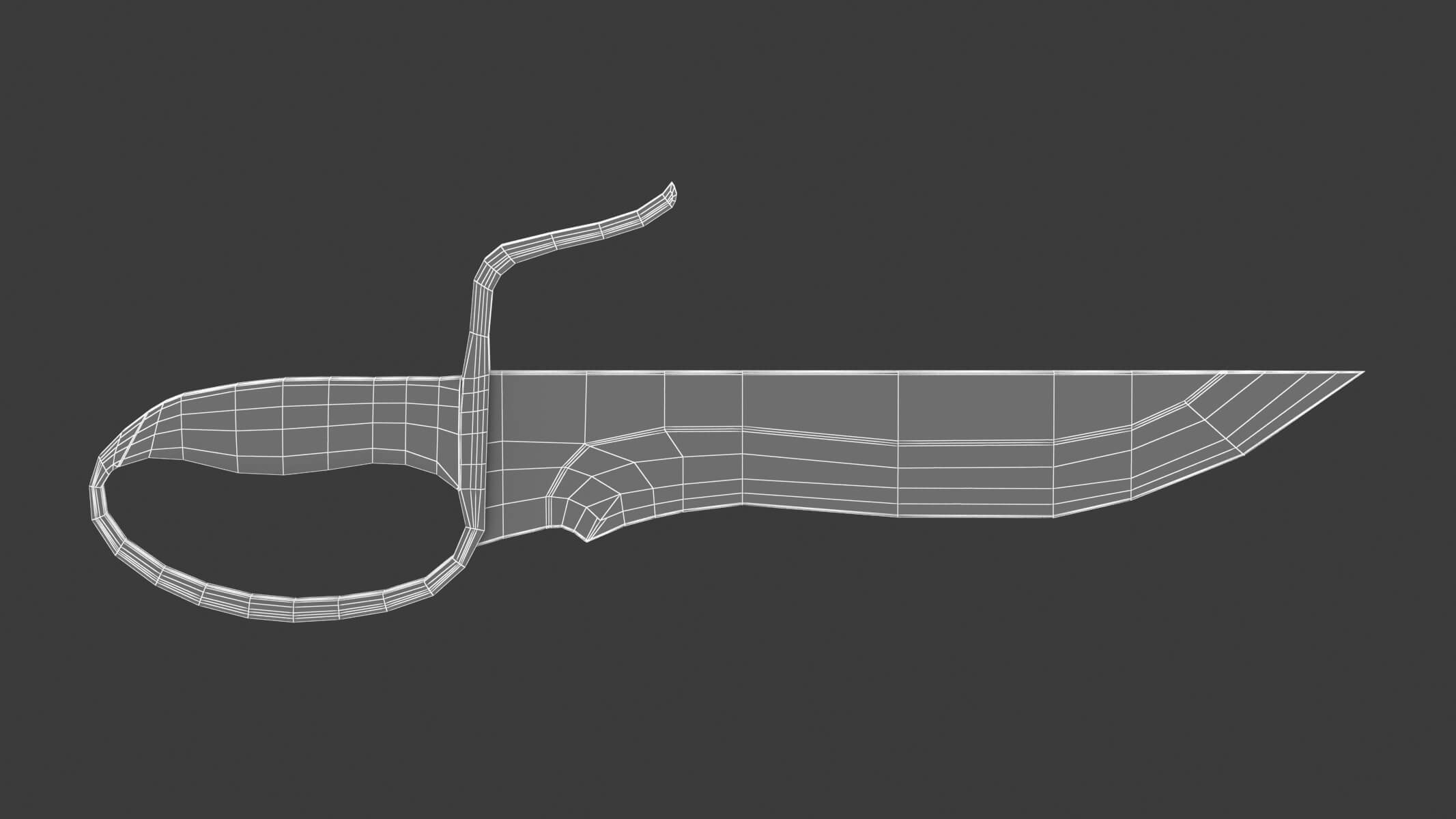 Butterfly Sword 02 - 3D Model by frezzy