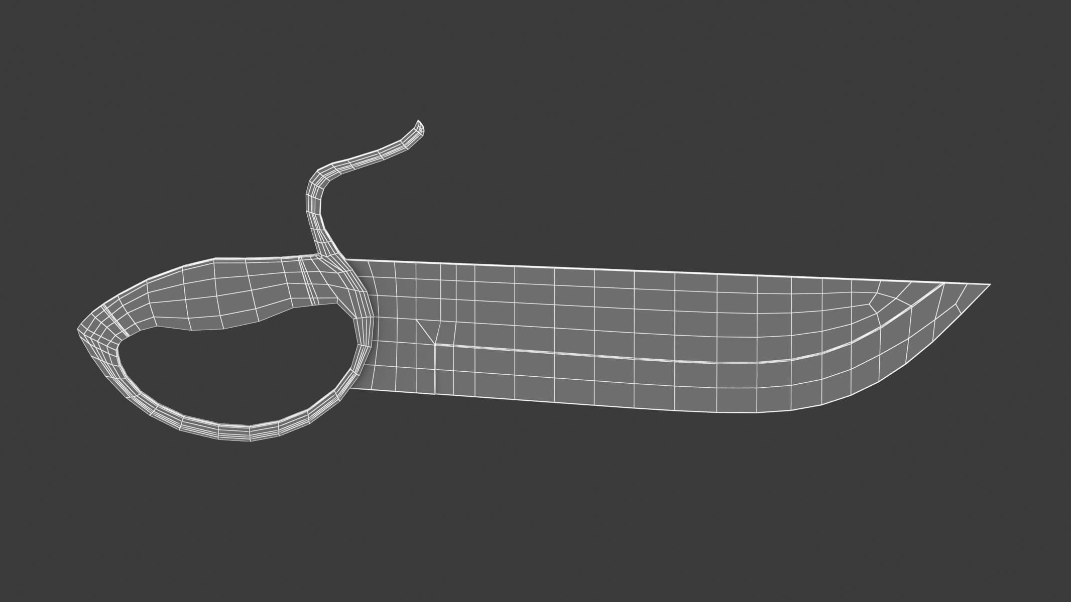 Butterfly Sword 03 - 3D Model by frezzy