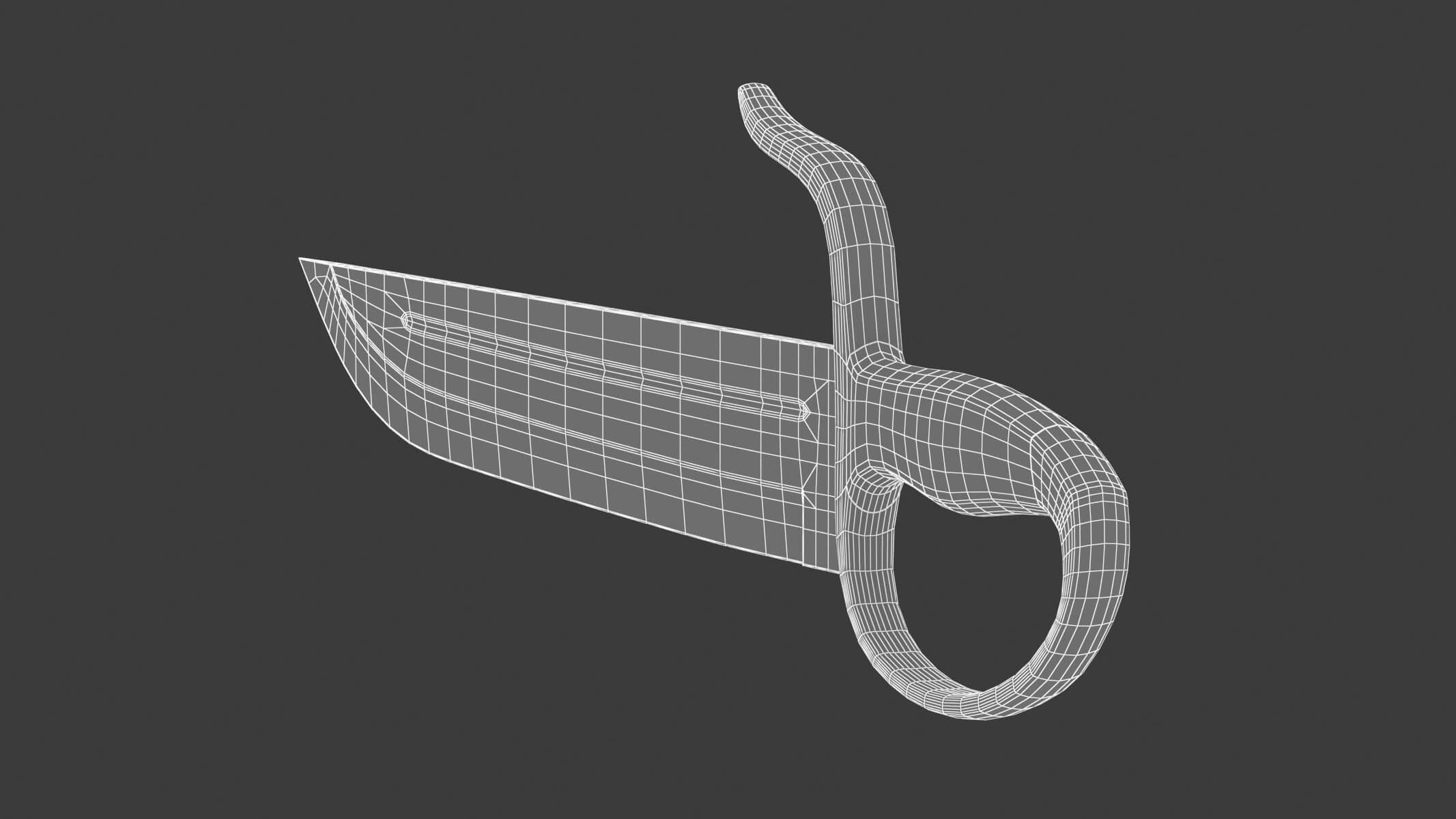 Butterfly Sword 04 - 3D Model by frezzy