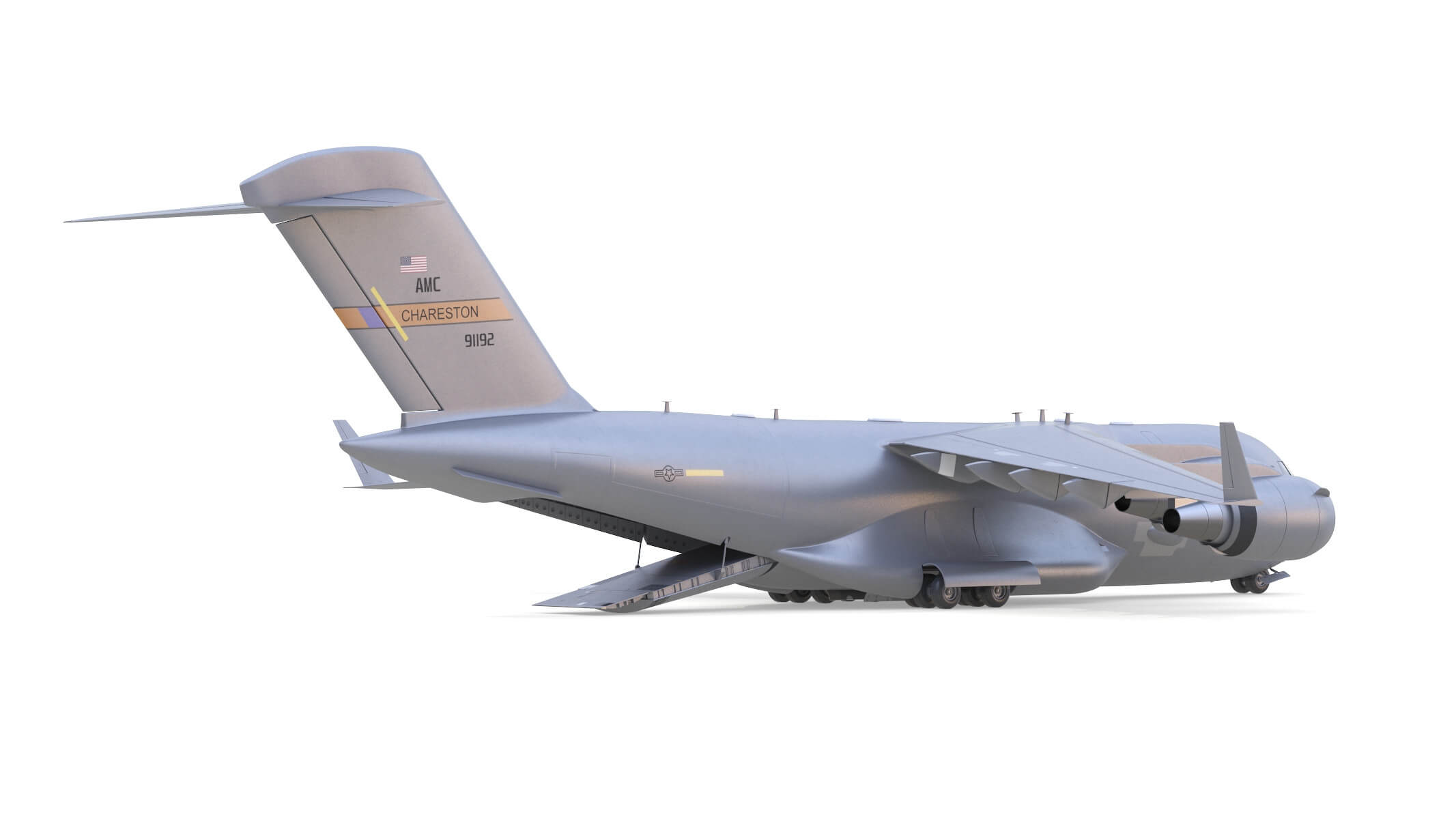 C-17 Globemaster 3D Model by frezzy
