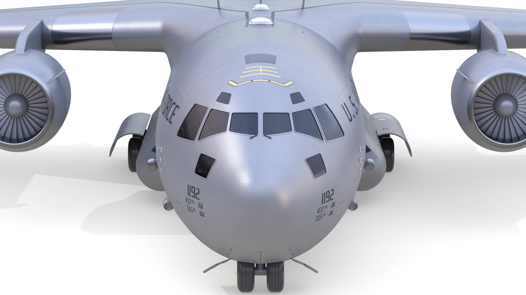 C-17 Globemaster 3D Model by frezzy
