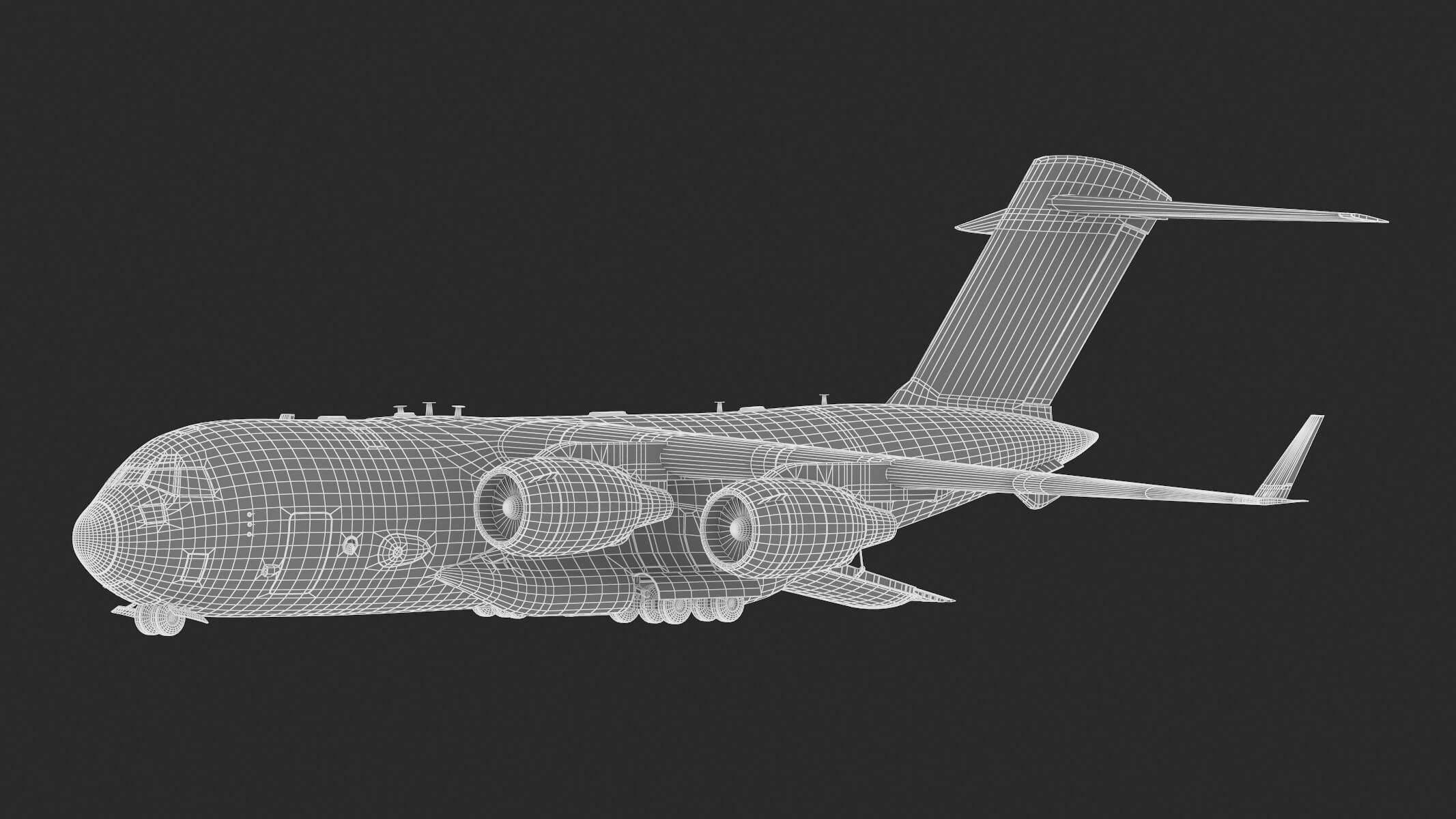 C-17 Globemaster 3D Model by frezzy