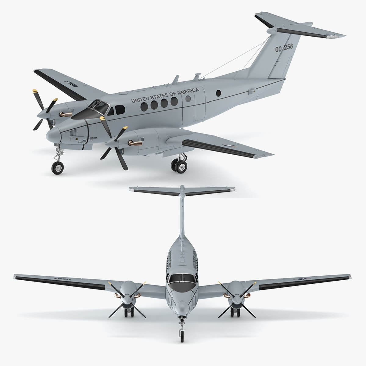 C12 Huron - 3D Model by frezzy