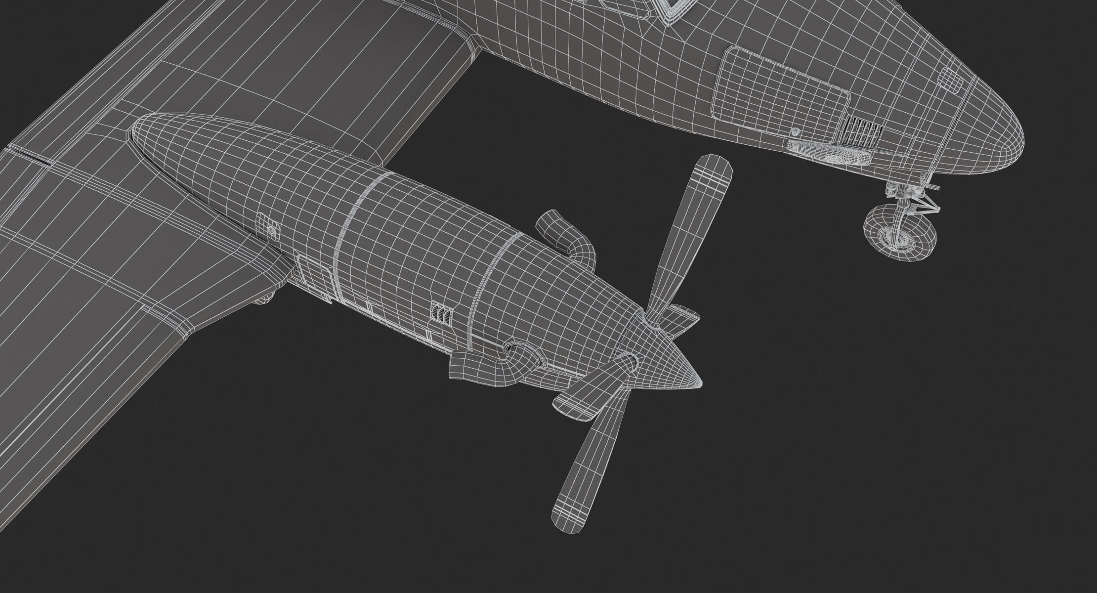 C12 Huron - 3D Model by frezzy