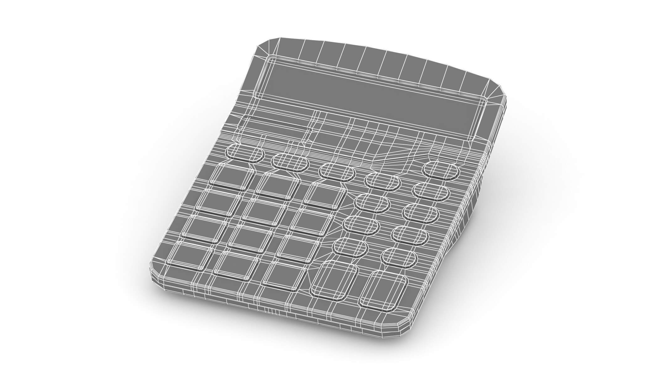 Calculator - 3D Model by frezzy