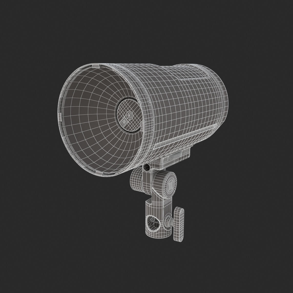 Camera Flash Head - 3D Model by frezzy
