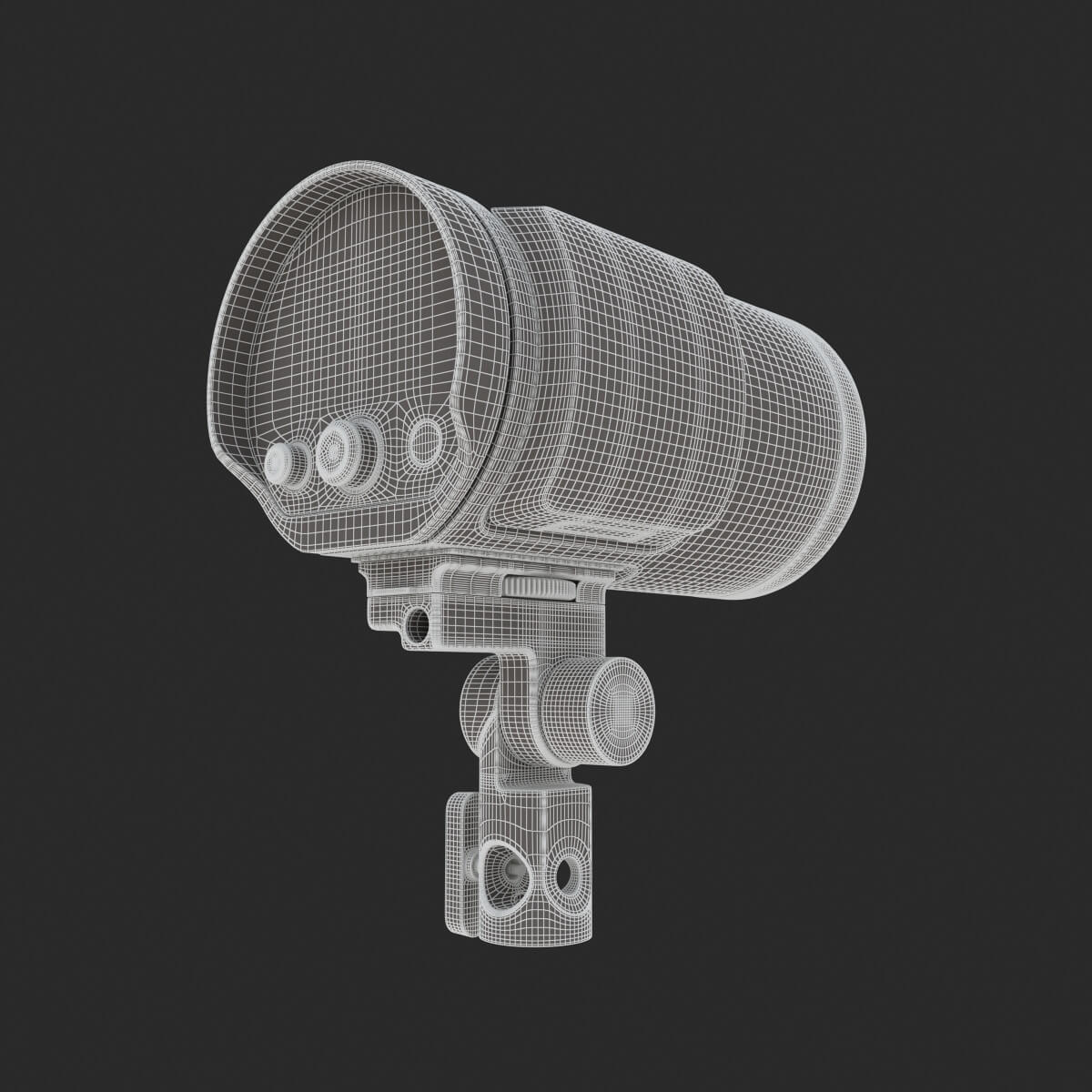 Camera Flash Head - 3D Model by frezzy