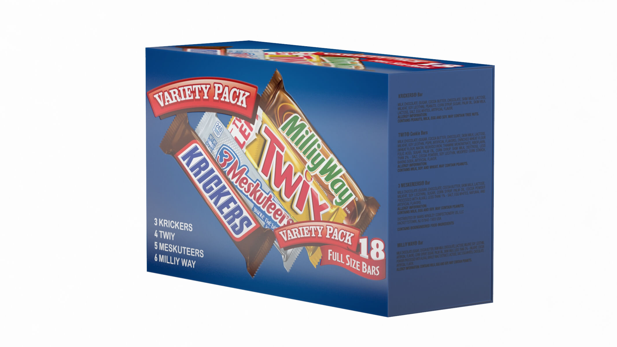 Candy Bar Pack Low Poly - 3D Model by frezzy