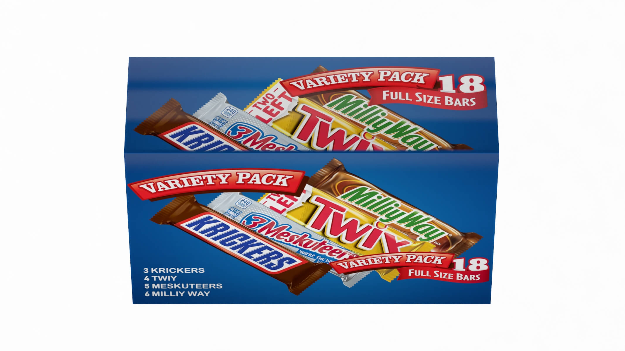 Candy Bar Pack Low Poly - 3D Model by frezzy