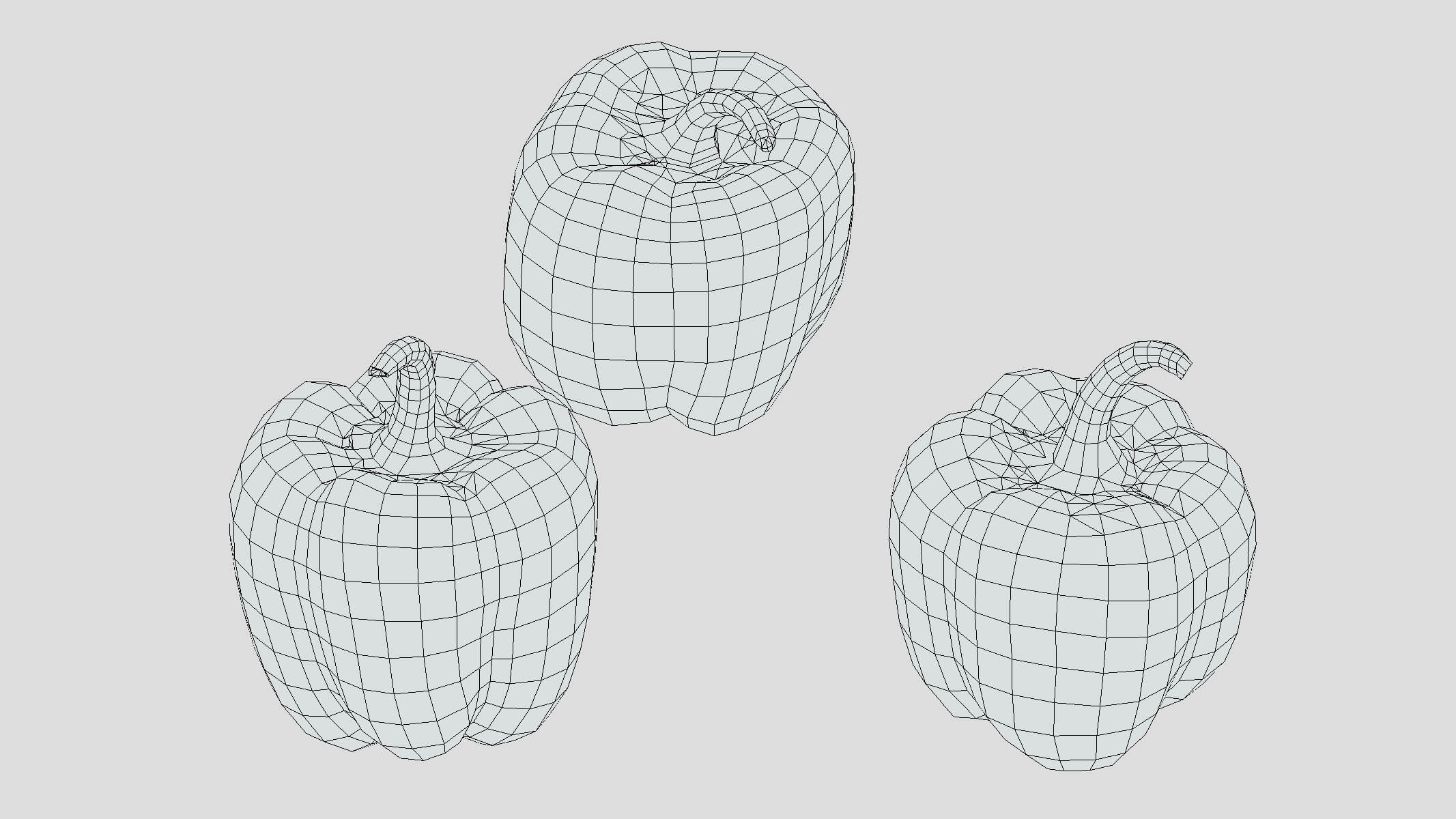 Capsicum Low Poly - 3D Model by frezzy