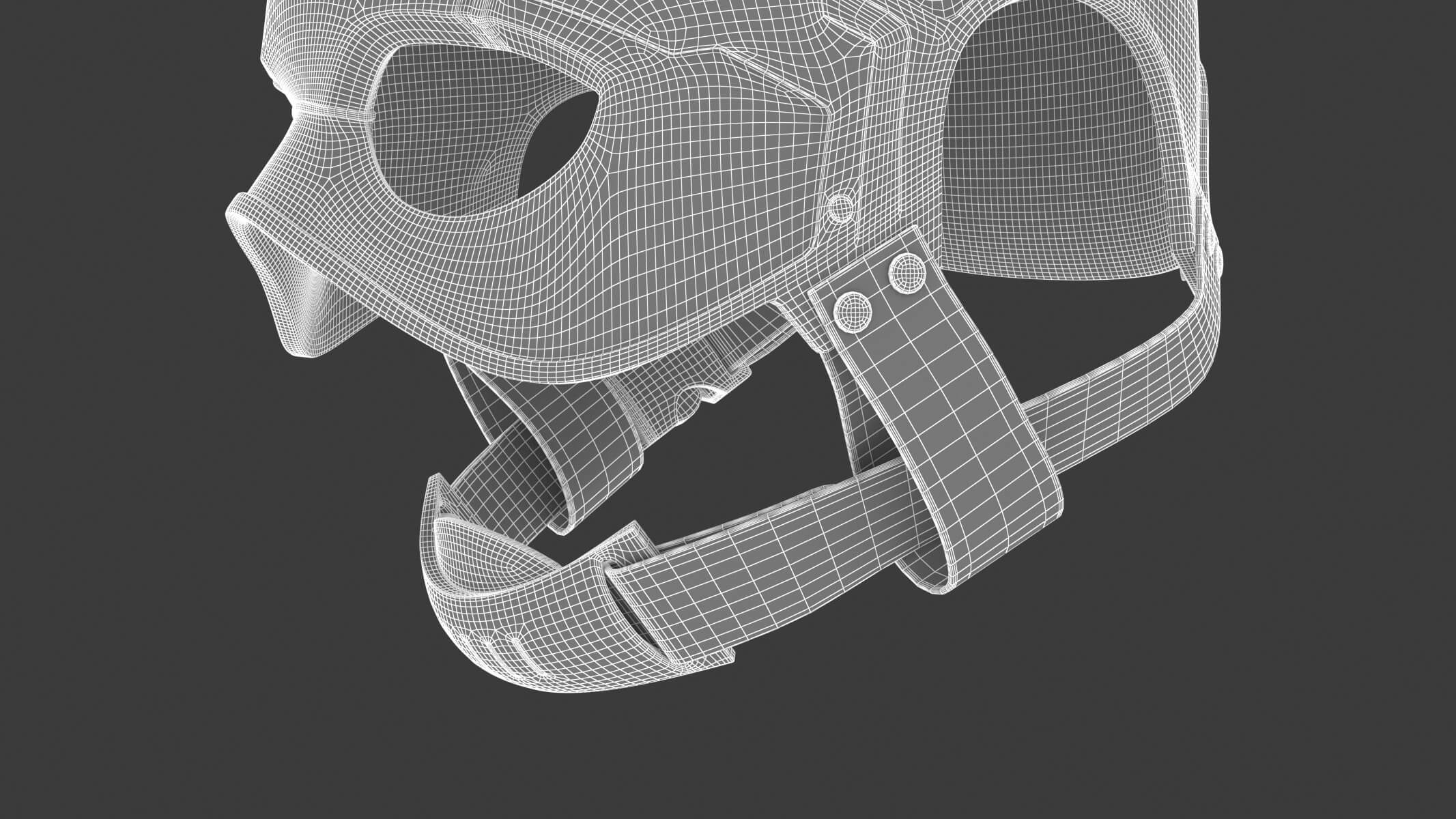 Captain America Helmet - 3D Model by frezzy