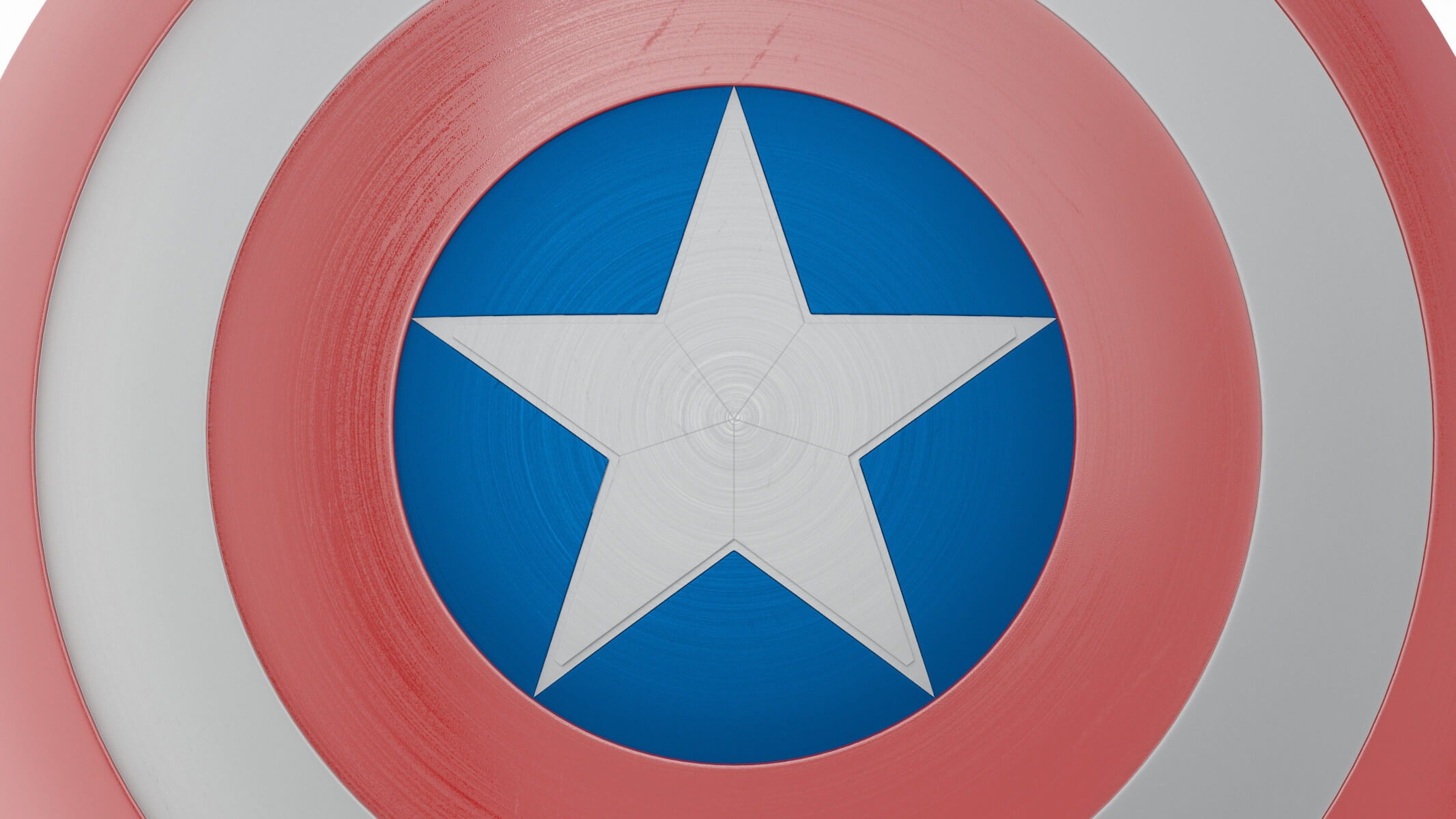 Captain America Shield - 3D Model by frezzy