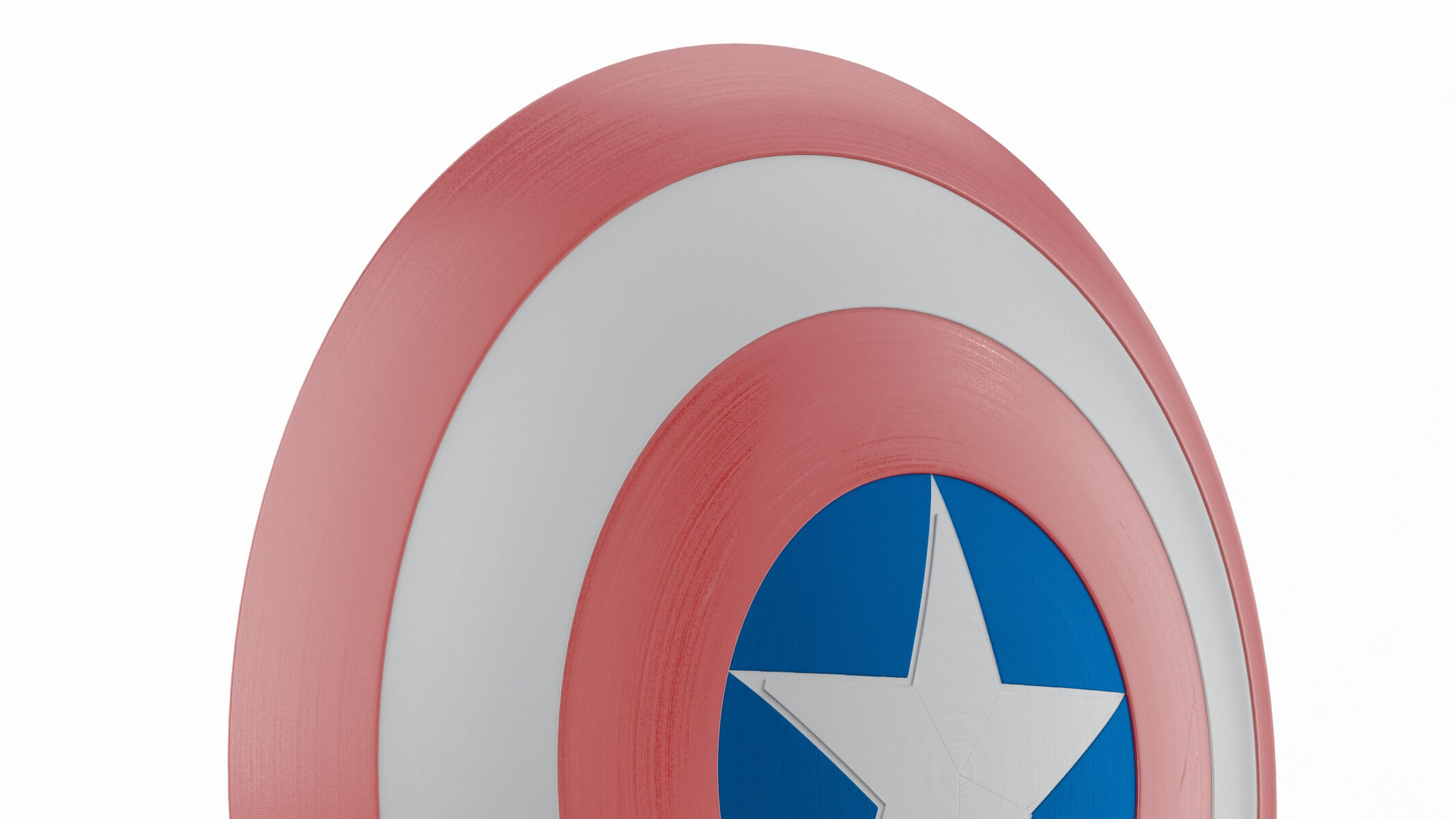 Captain America Shield - 3D Model by frezzy