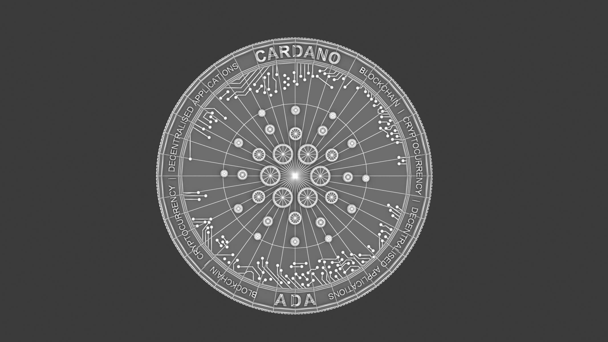 Cardano Coin - 3D Model by frezzy