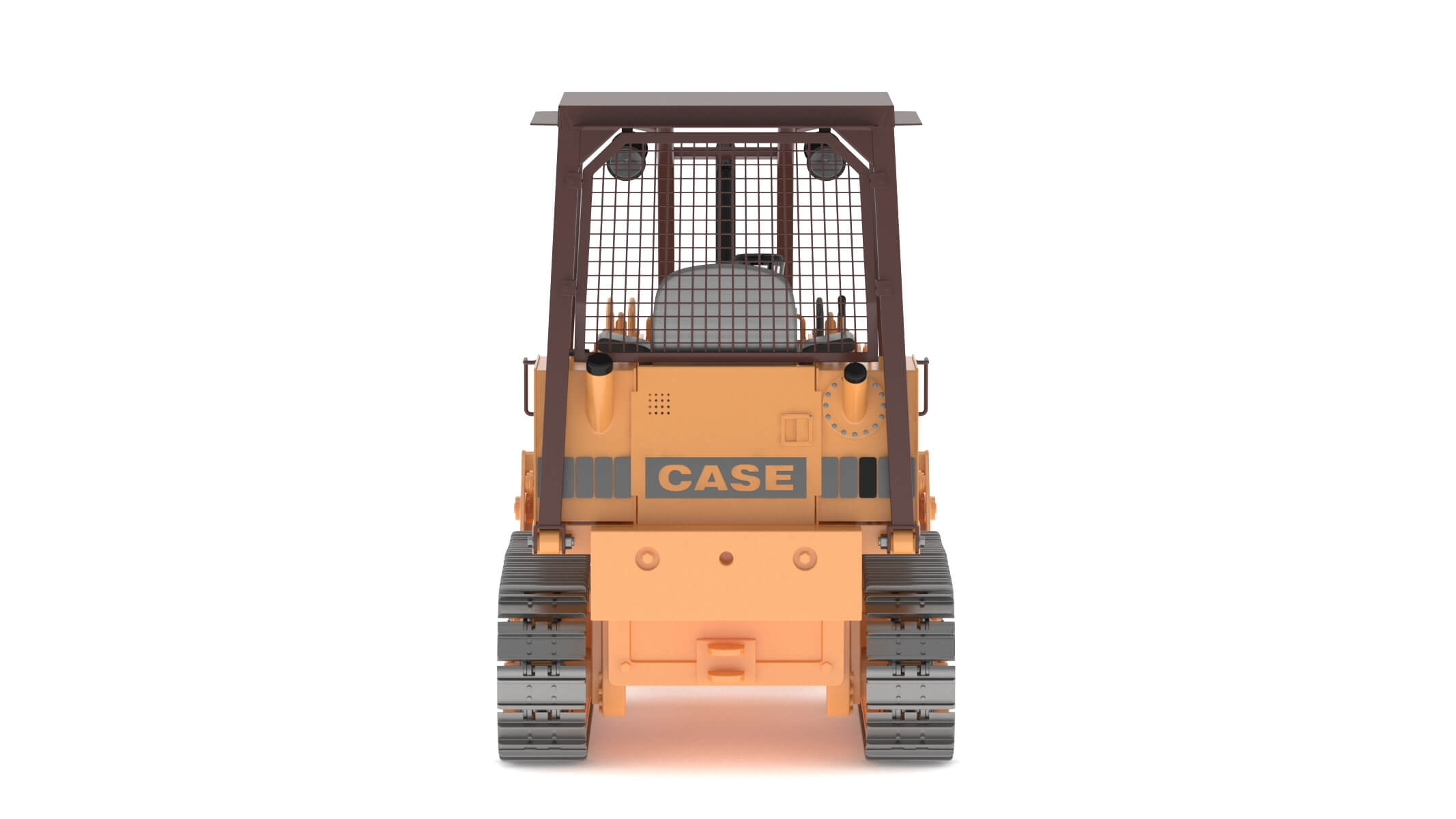 Case 855D Crawler Loaders - 3D Model by frezzy