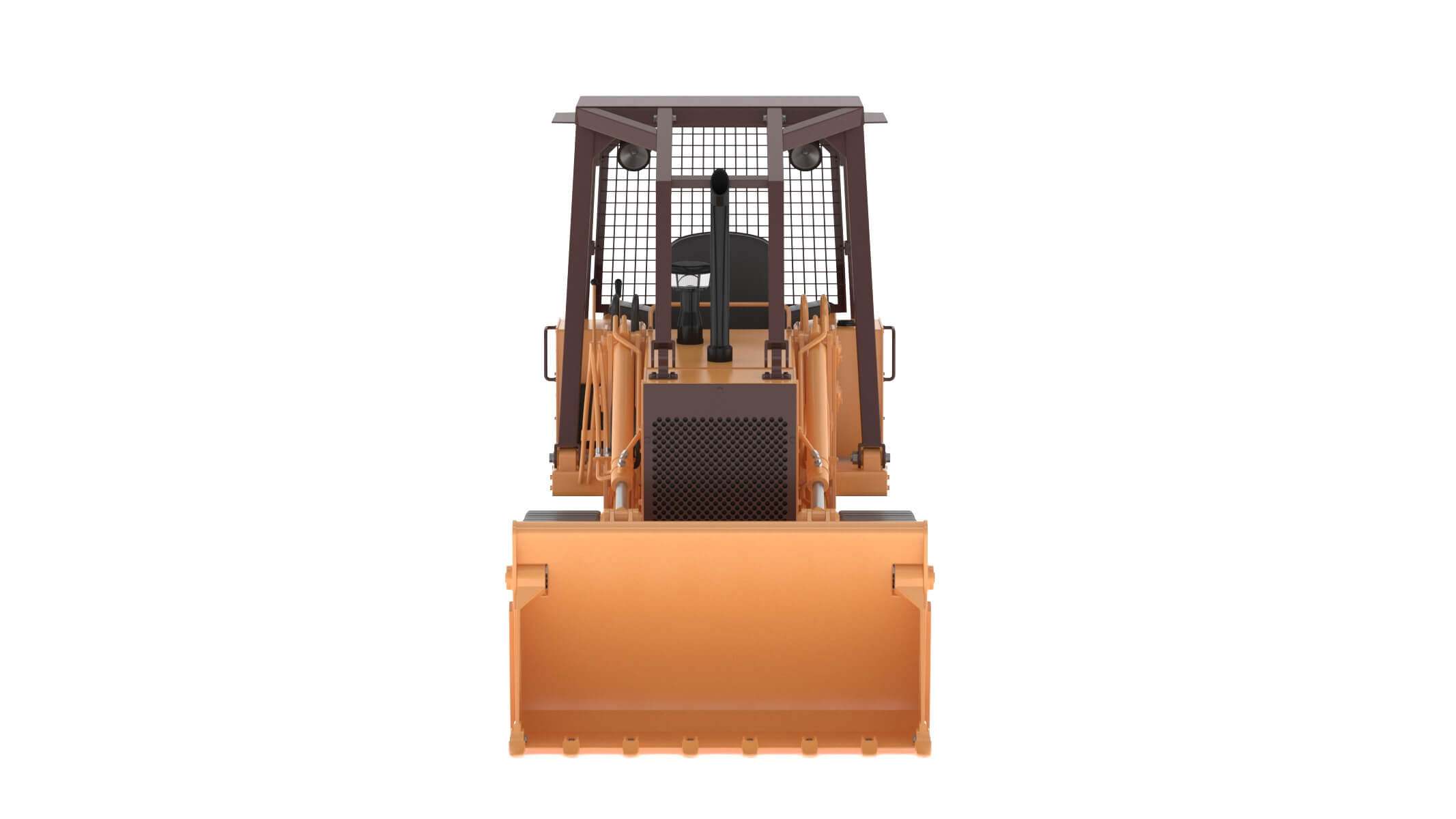 Case 855D Crawler Loaders - 3D Model by frezzy