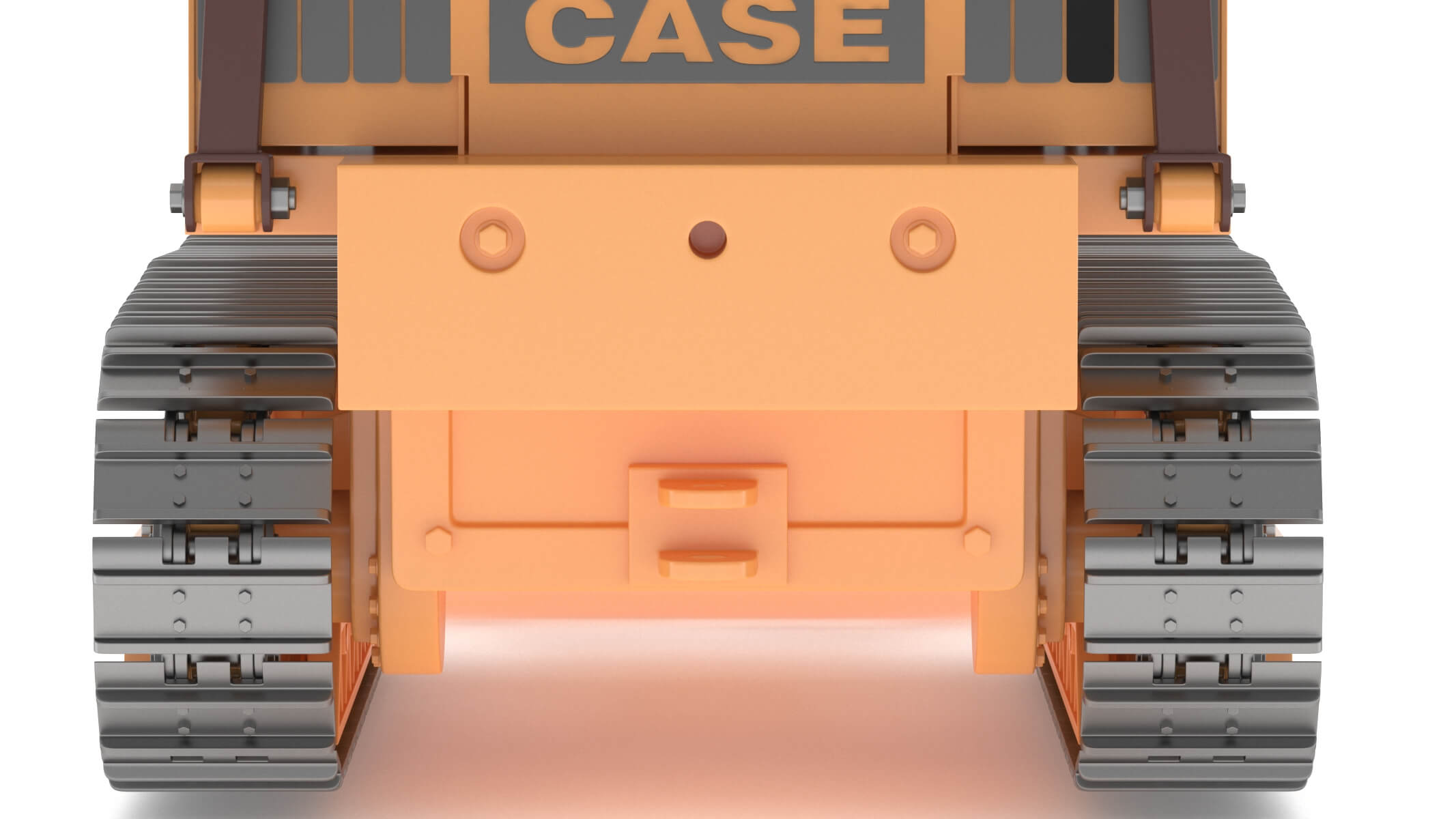 Case 855D Crawler Loaders - 3D Model by frezzy