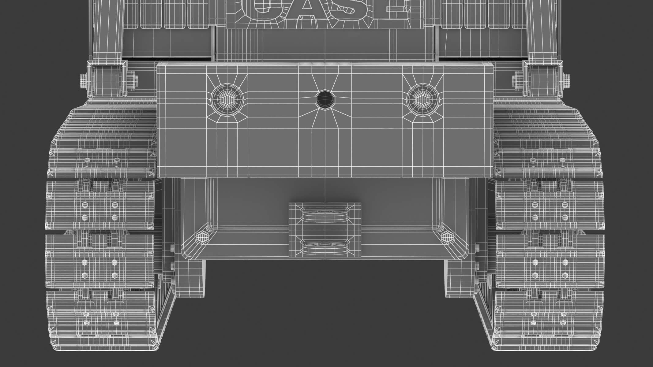 Case 855D Crawler Loaders - 3D Model by frezzy