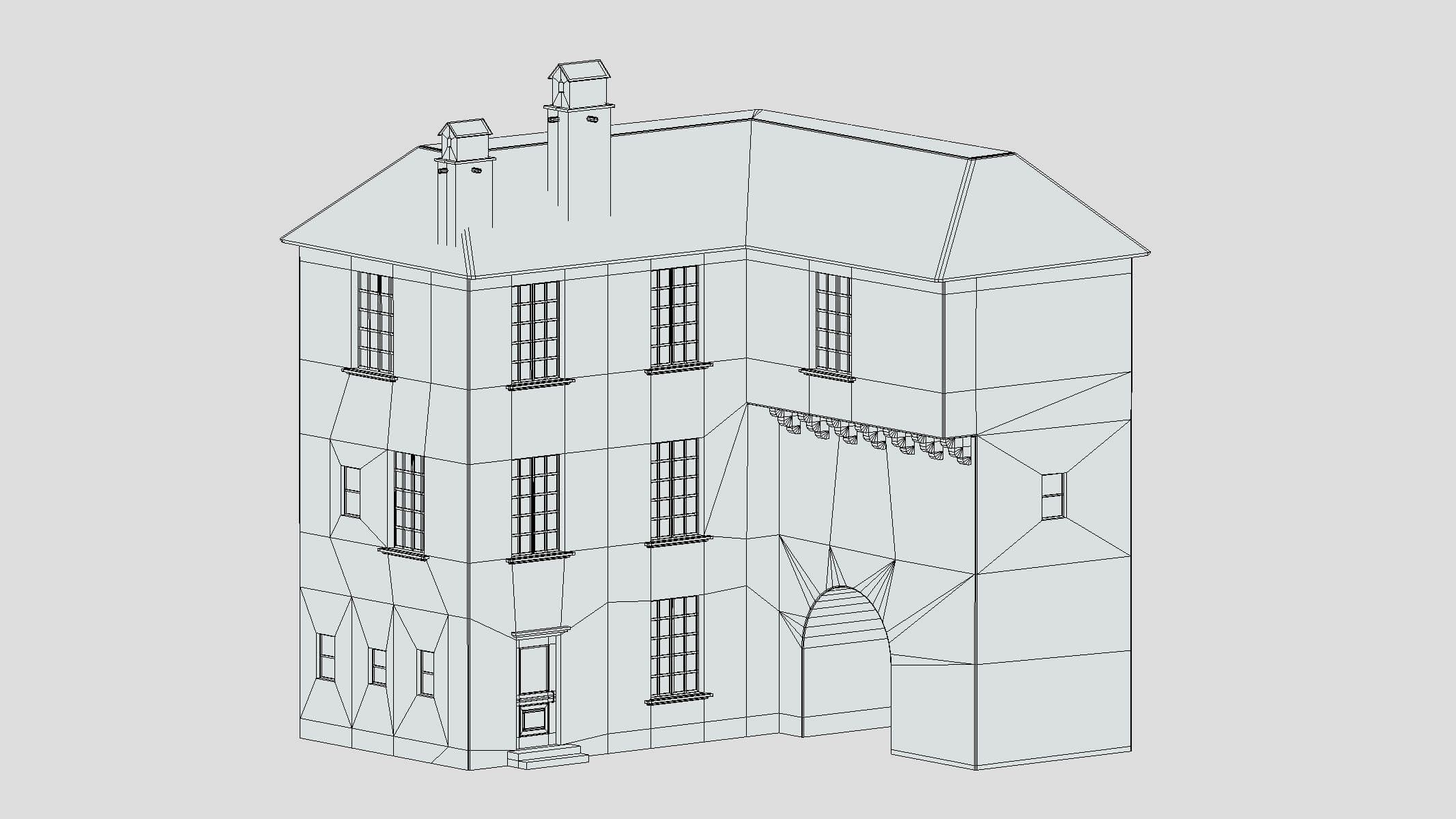 Castle Medieval Middle Ages 06 - 3D Model by frezzy