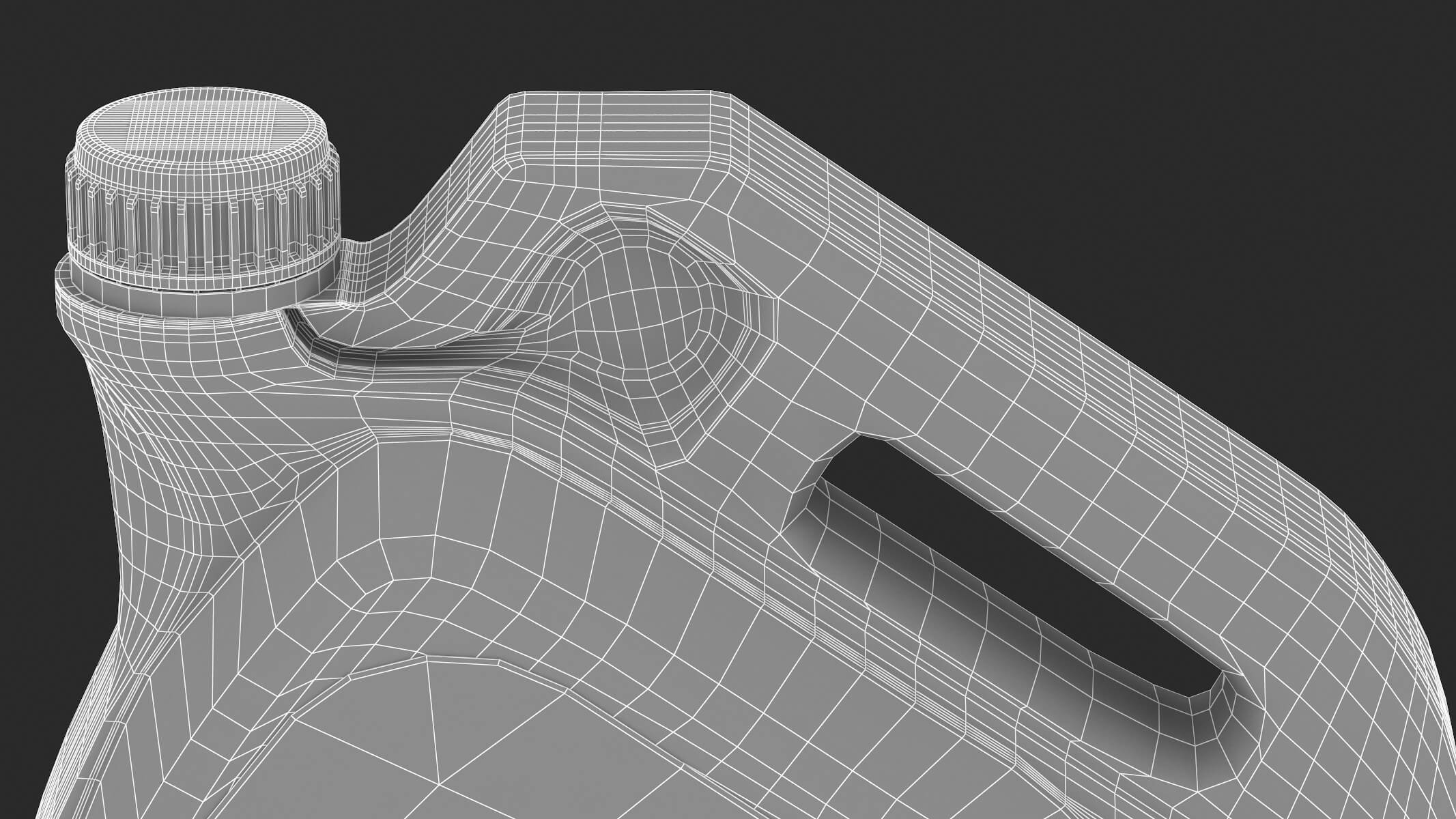 Castrol GTX Engine Oil 15W-40 A3B3 4L 3D Model by frezzy