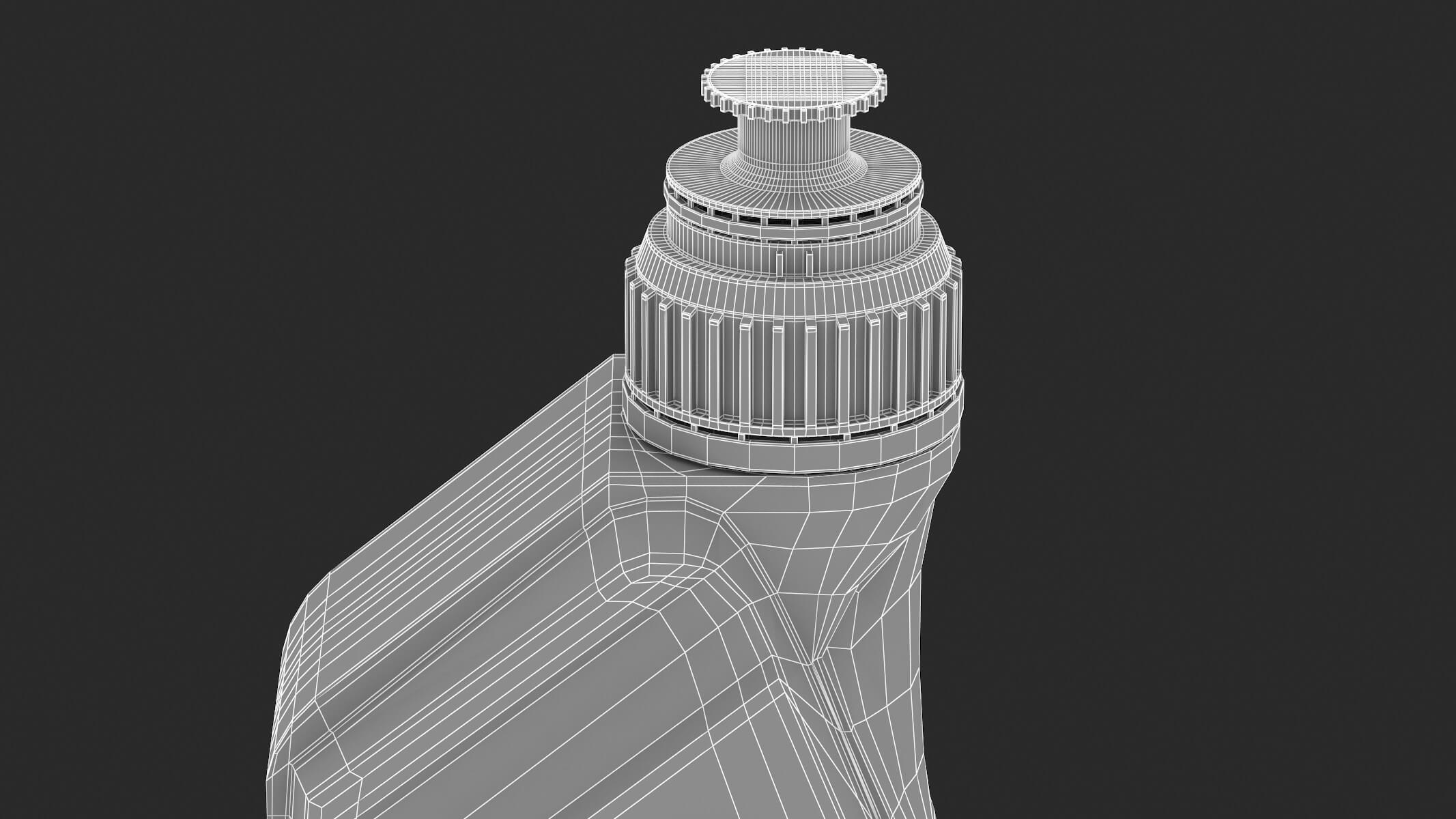 Castrol Power 1 Racing 4T 10W-40 Four Stroke Motorcycle 1L 3D Model by ...