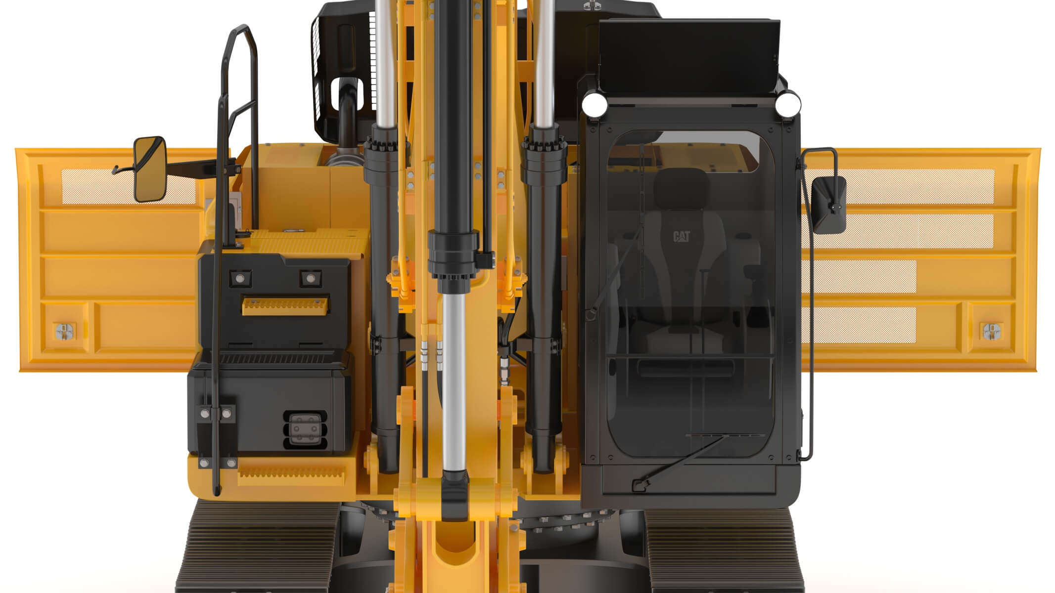 Cat 316E Excavator - 3D Model by frezzy