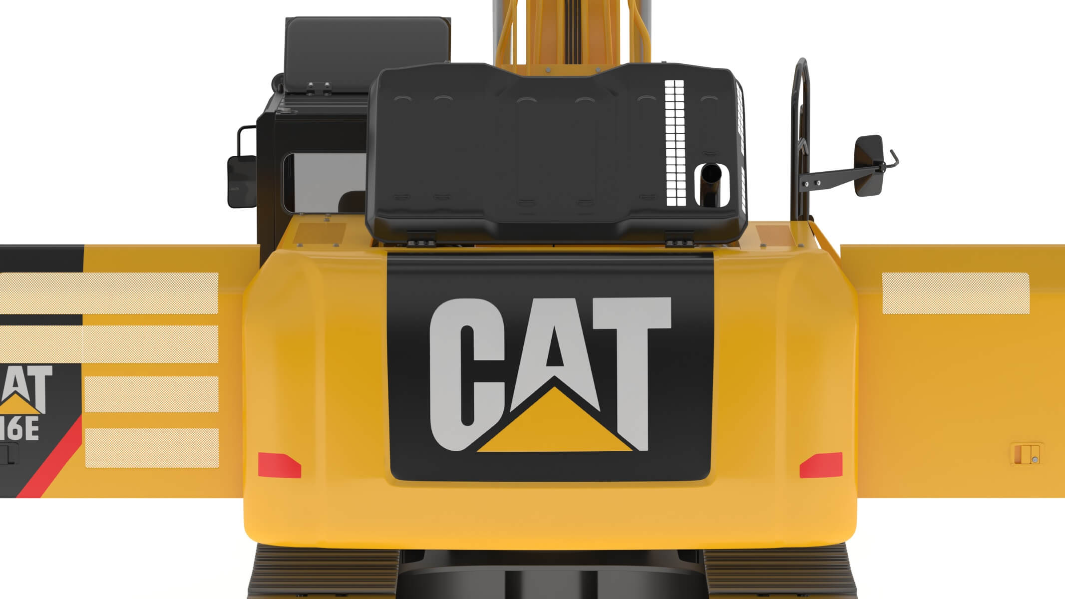 Cat 316E Excavator - 3D Model by frezzy