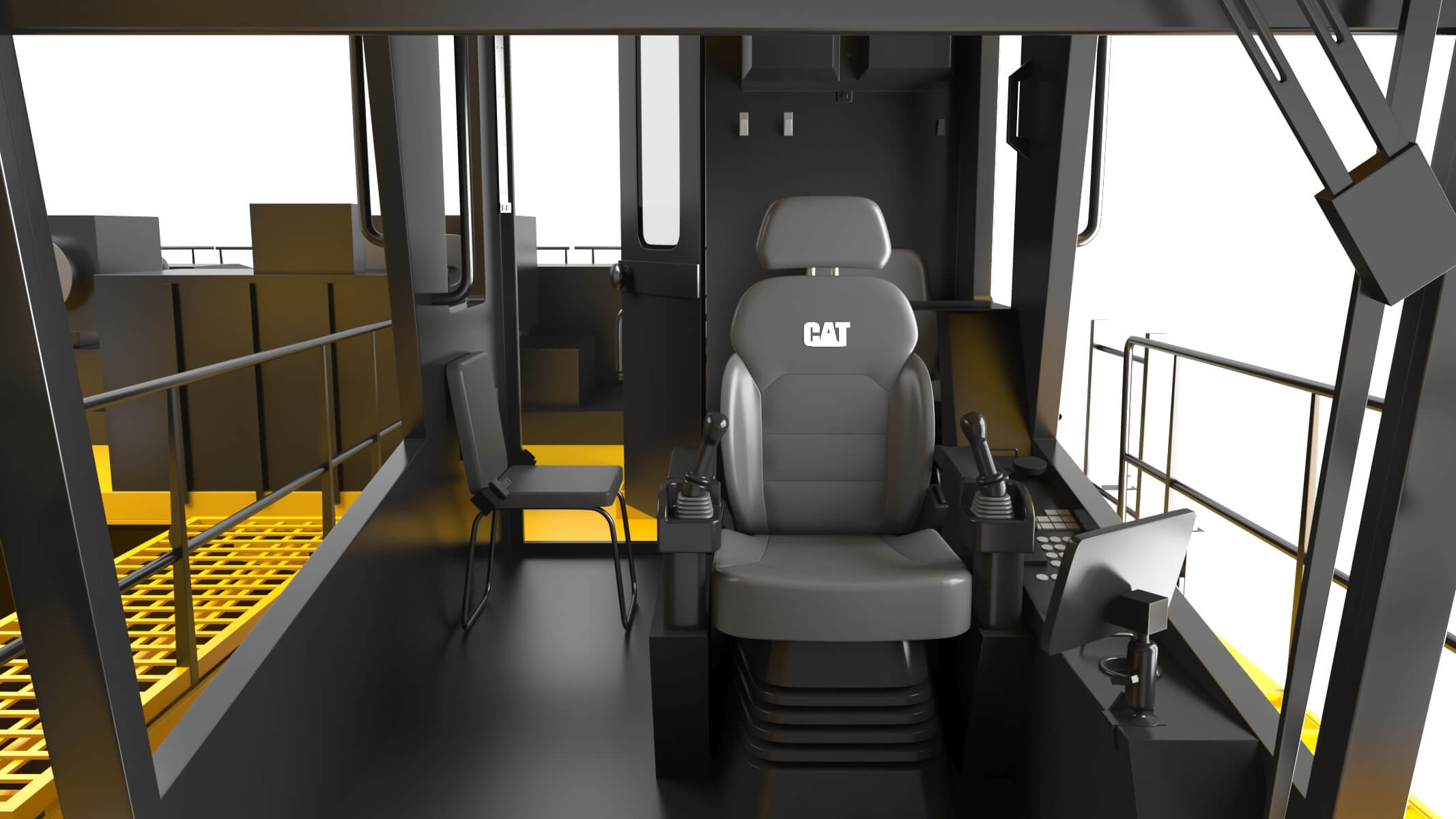 Cat 6060 Hydraulic Mining Shovels - 3D Model by frezzy